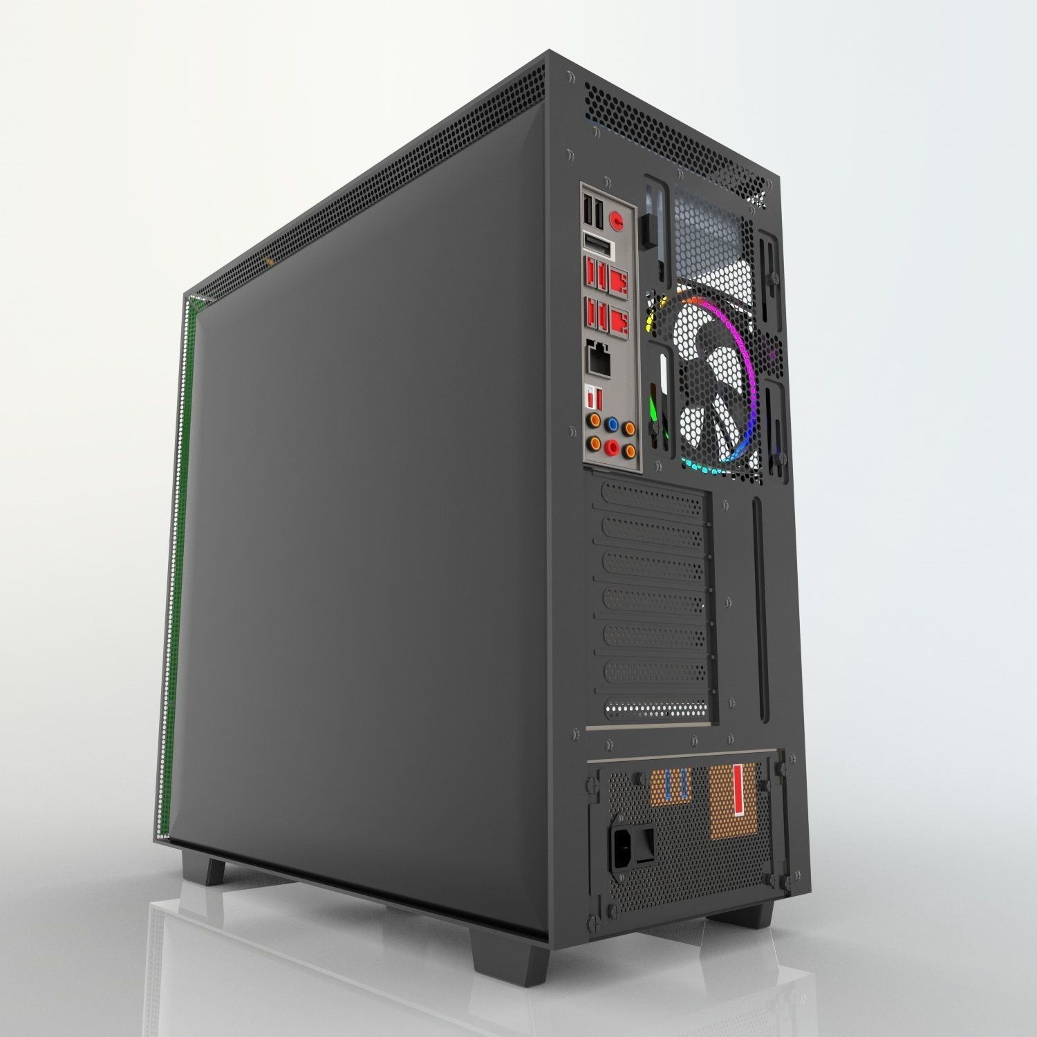 Corsair Computer Case 3D model | CGTrader