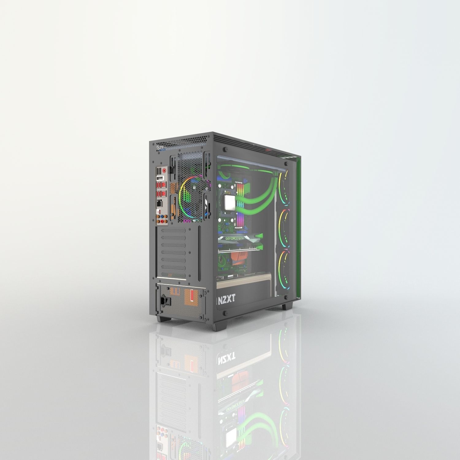Corsair Computer Case 3D model | CGTrader