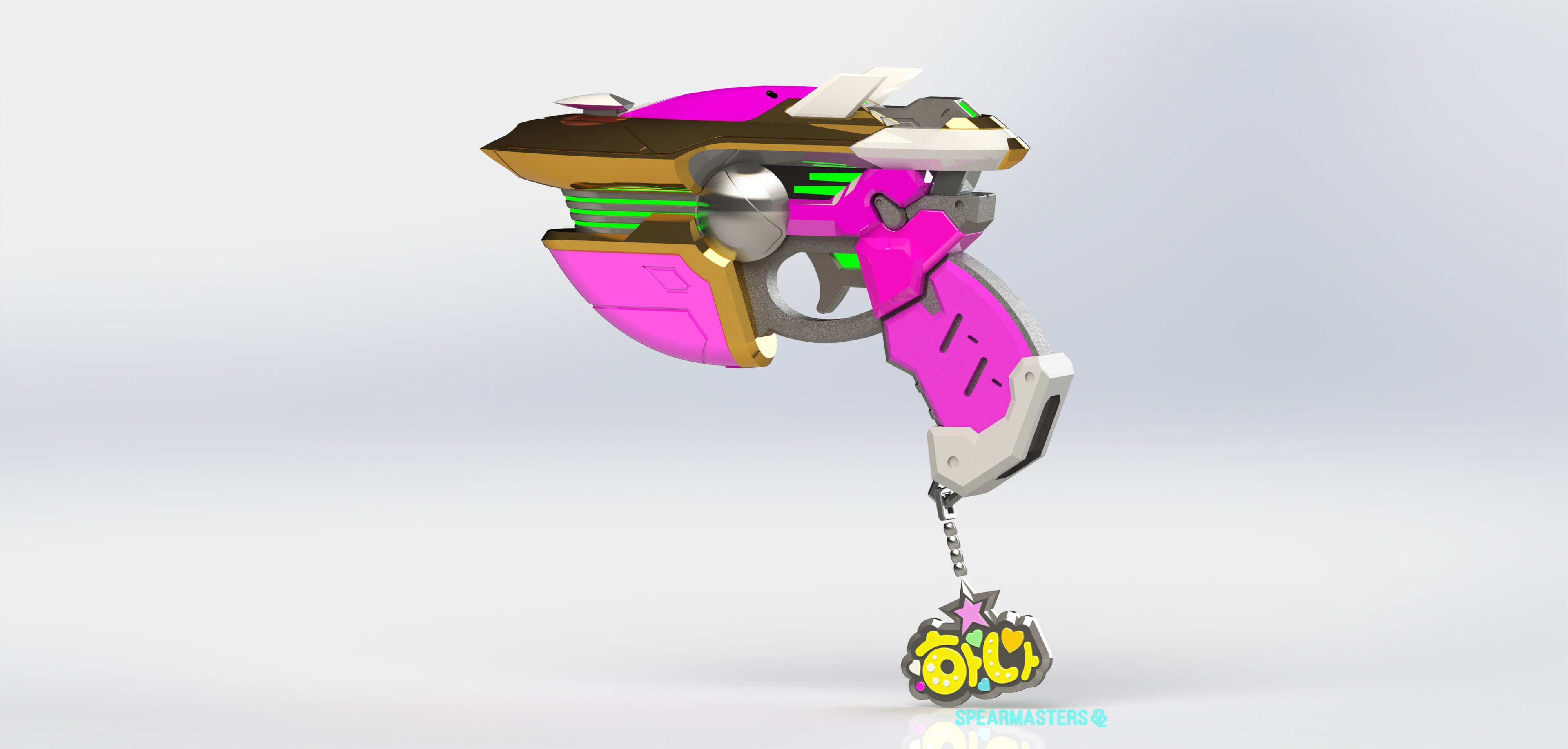Overwatch Dva academy 3d model separate for printing 3D model 3D ...