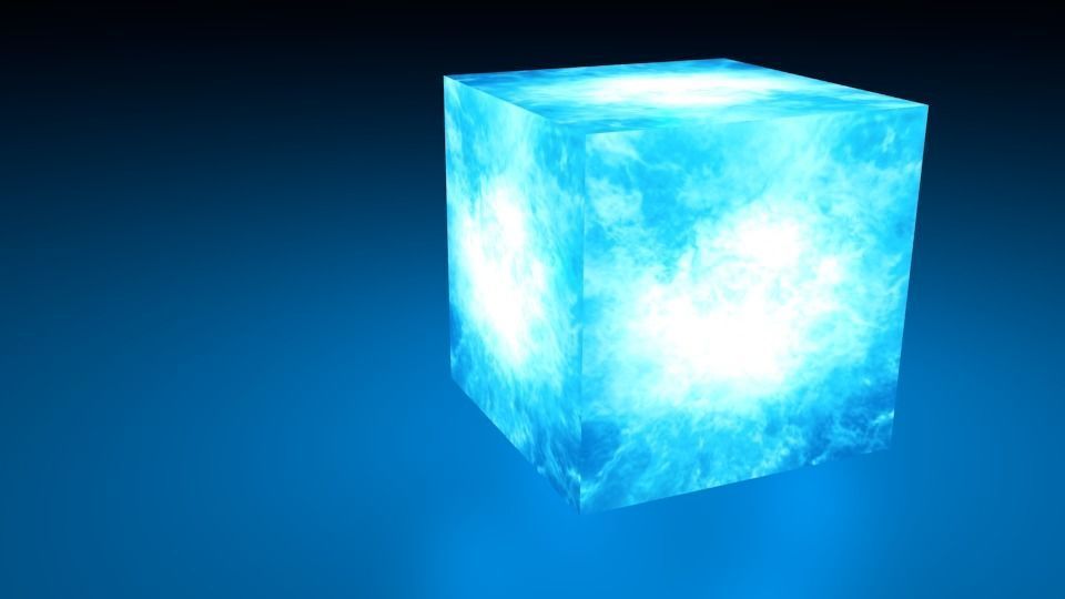 3D model Tesseract from Marvel Cinematic Universe VR / AR / low-poly ...