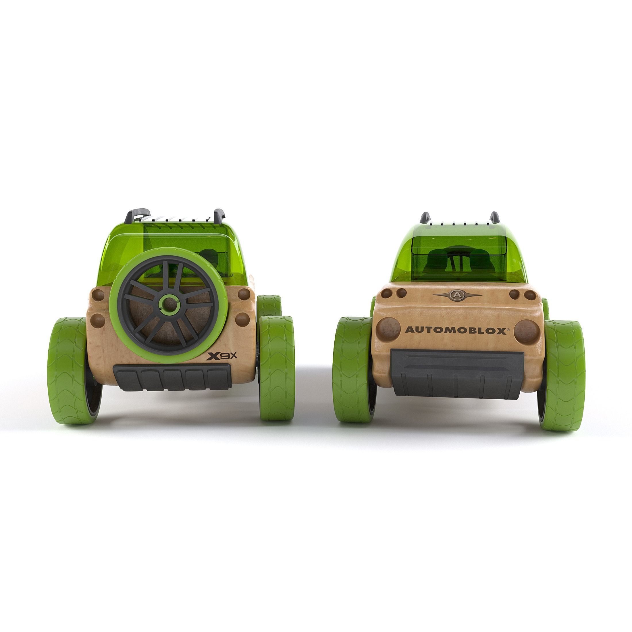 Toy car Automoblox X9x 3D model | CGTrader