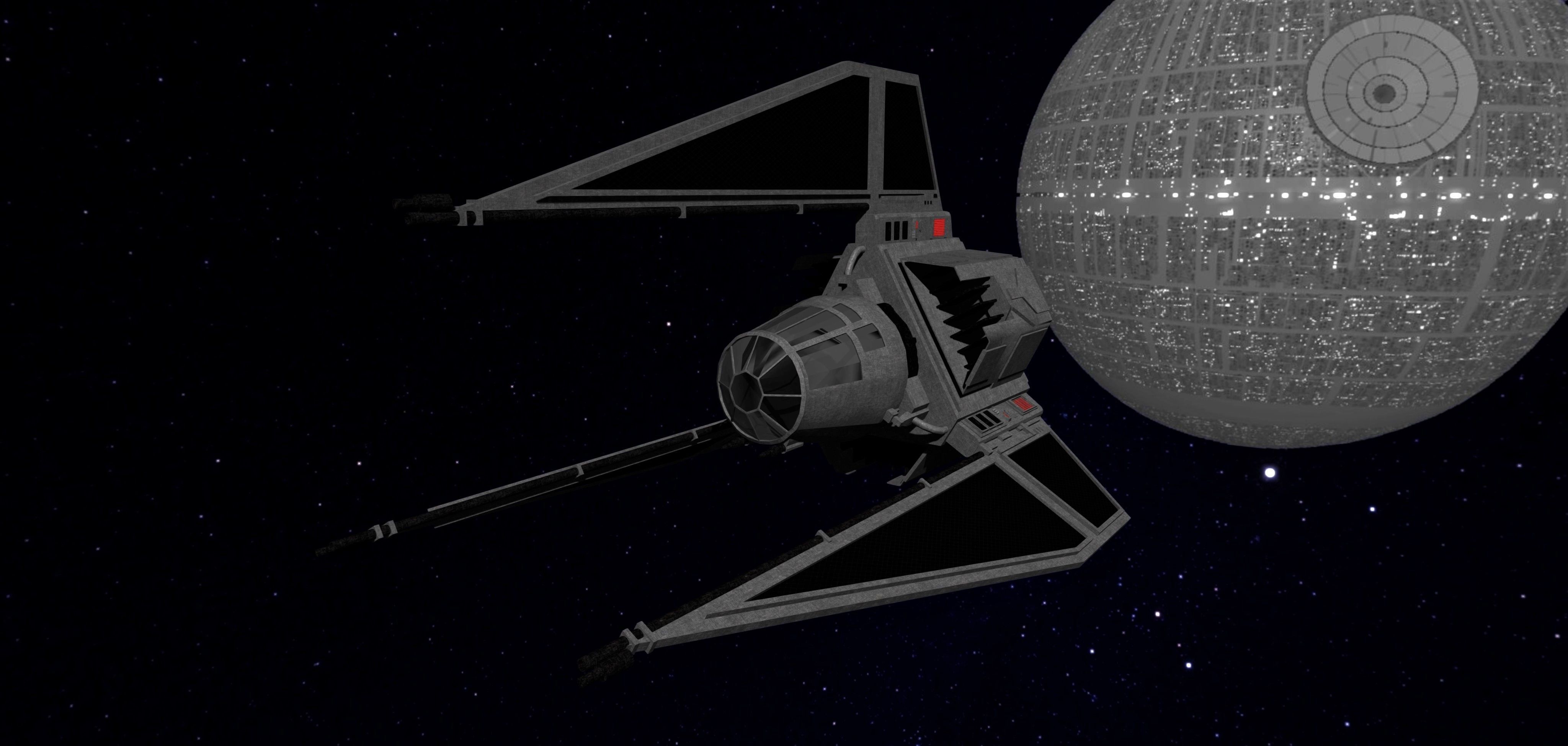 3D model STAR WARS - TIE PHANTOM VR / AR / low-poly | CGTrader