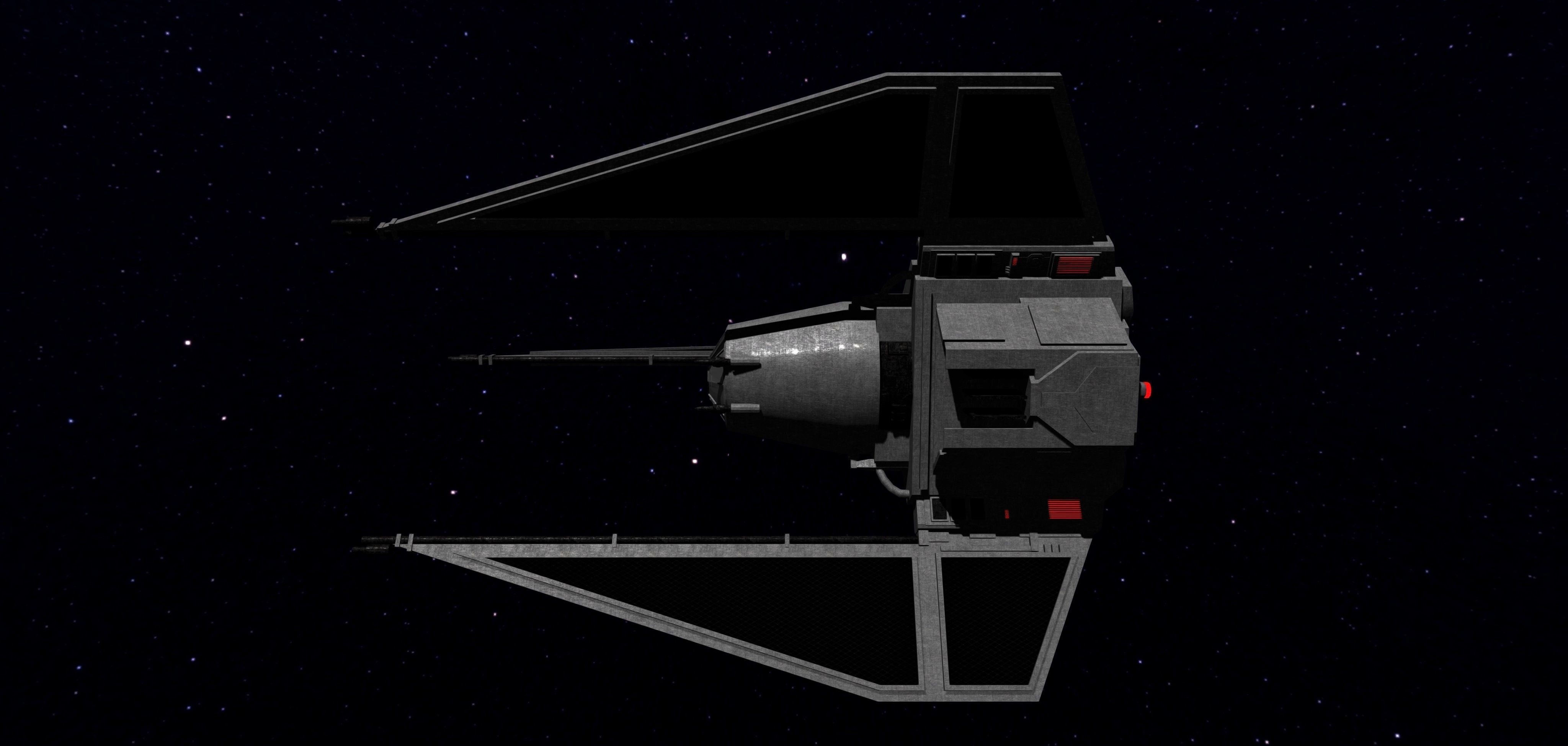 3D model STAR WARS - TIE PHANTOM VR / AR / low-poly | CGTrader