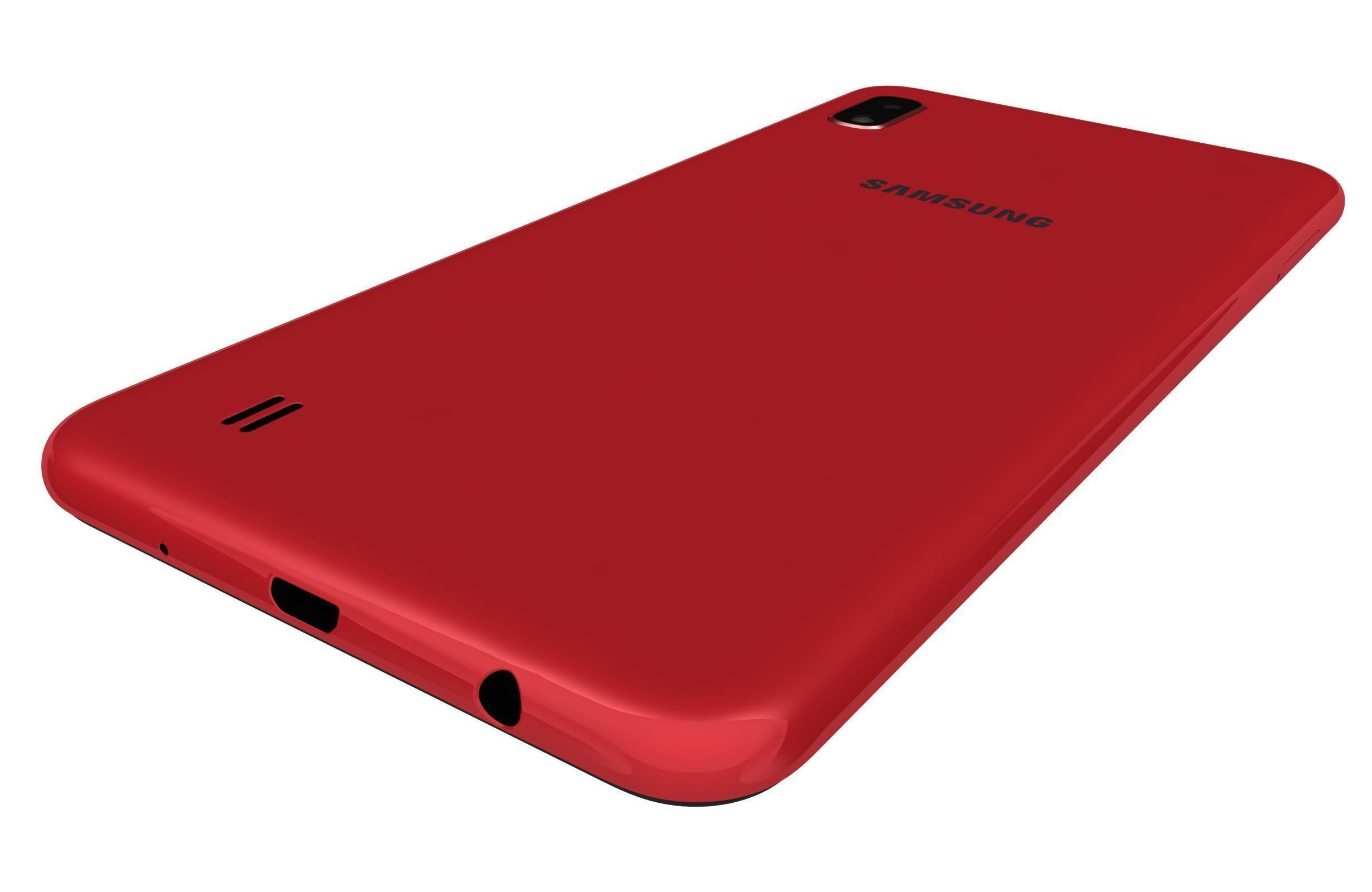 Samsung Galaxy A10 Red 3D model | CGTrader