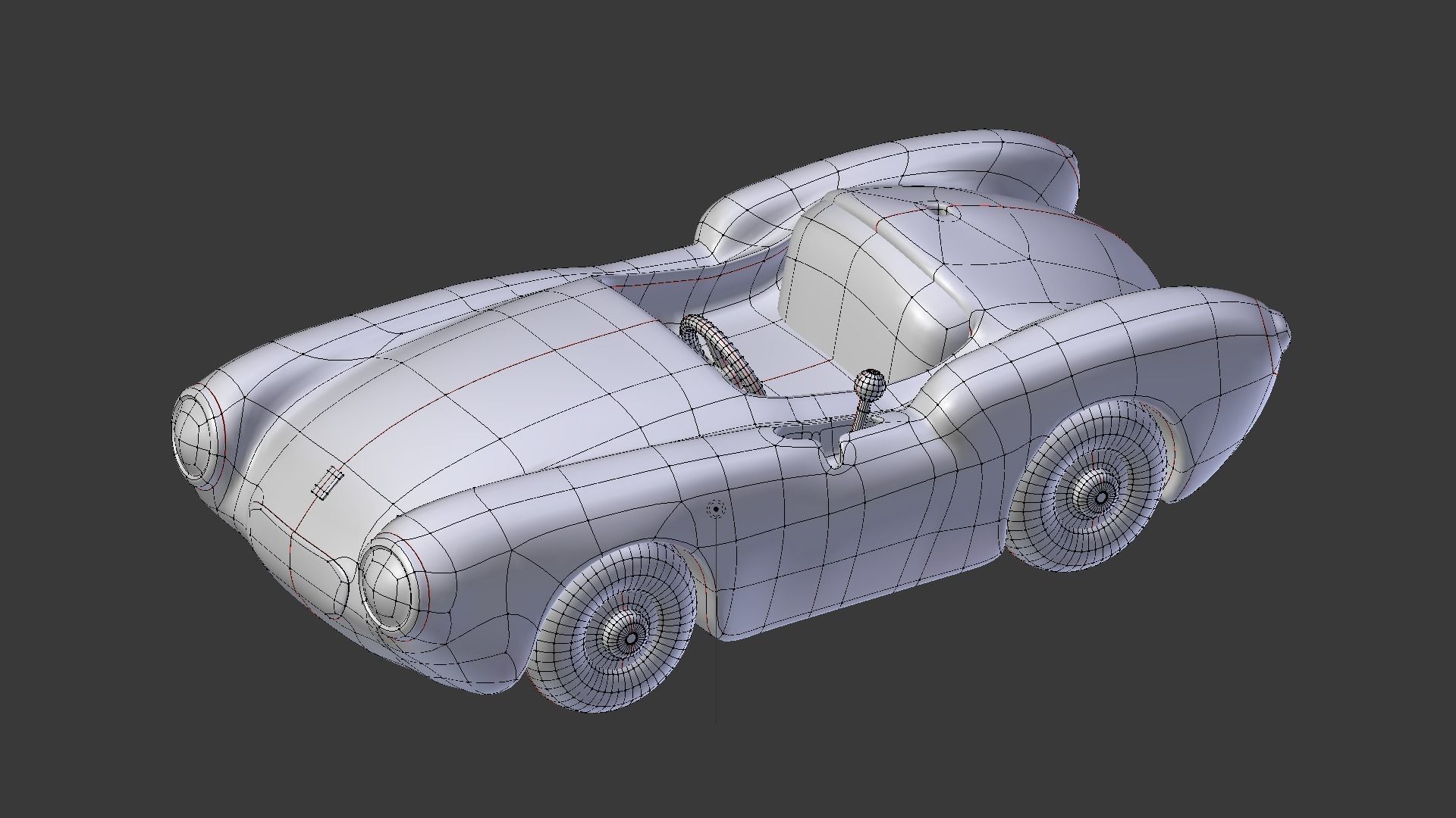 3D model Lowpoly Wind-Up Car-Toy VR / AR / low-poly | CGTrader