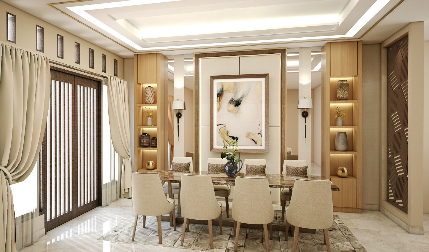 Interior House 5 Sketchup File 3D model | CGTrader