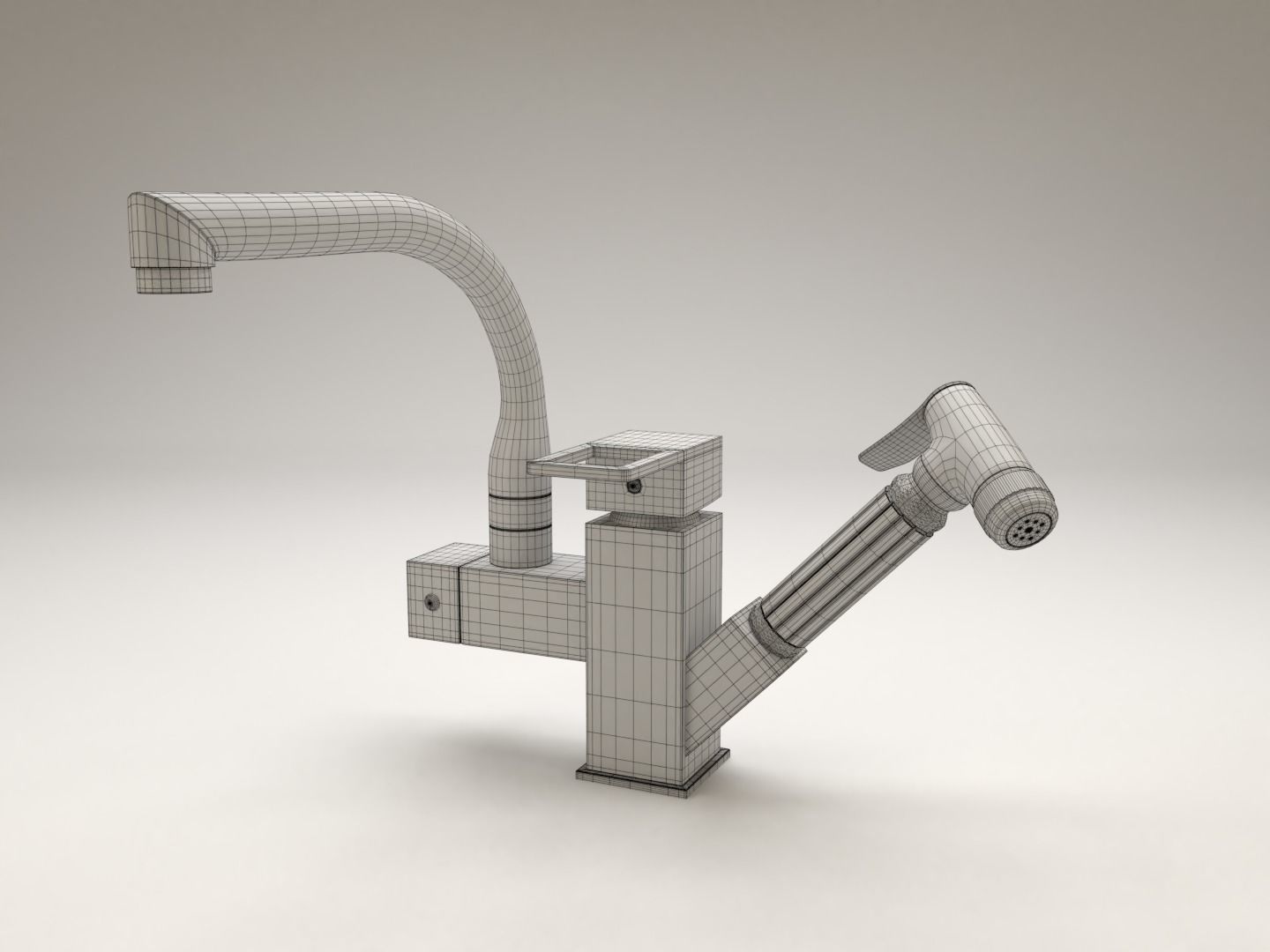kitchen faucet 3D model | CGTrader