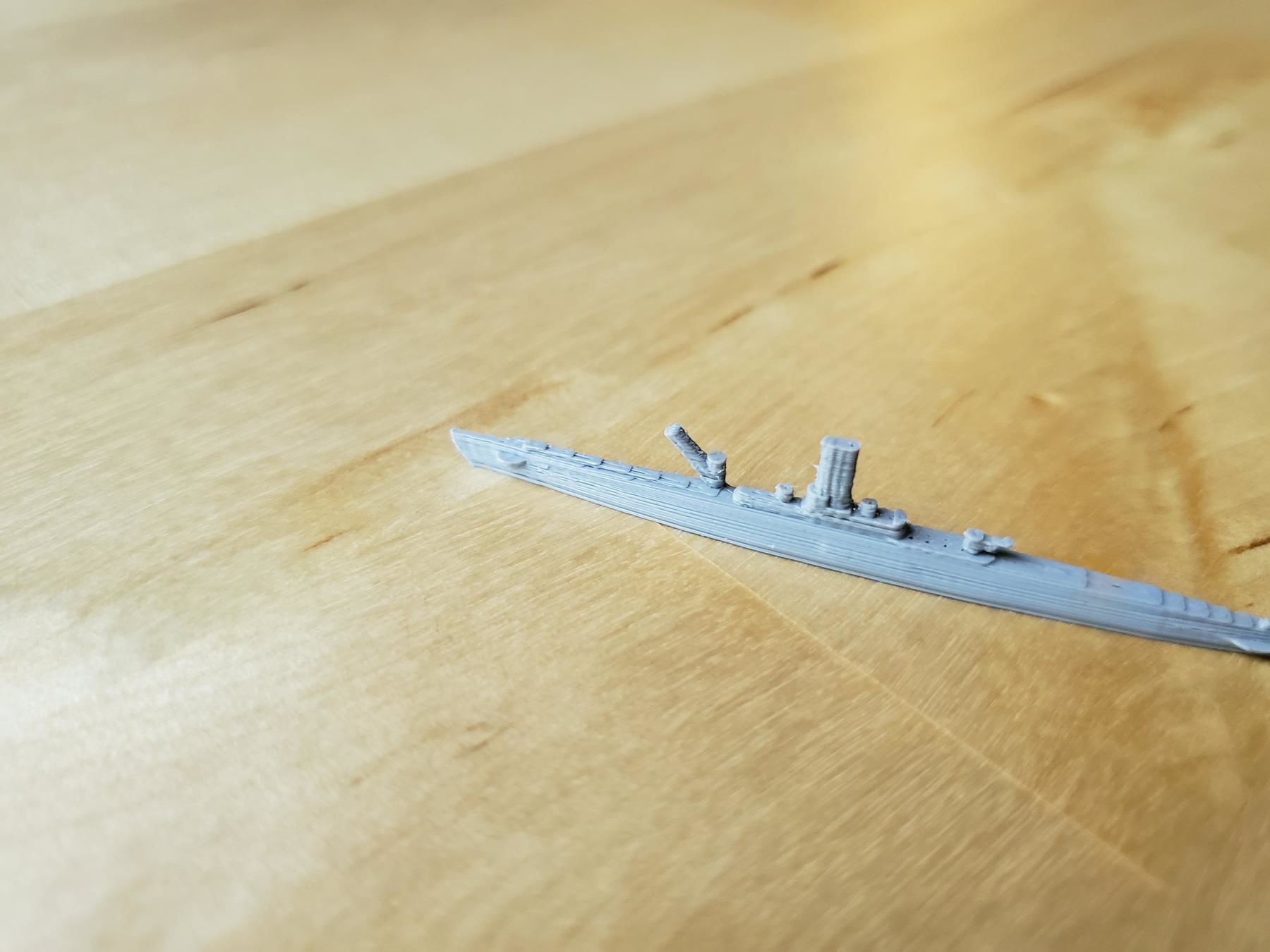 Japanese Type B Submarine free 3D model 3D printable | CGTrader