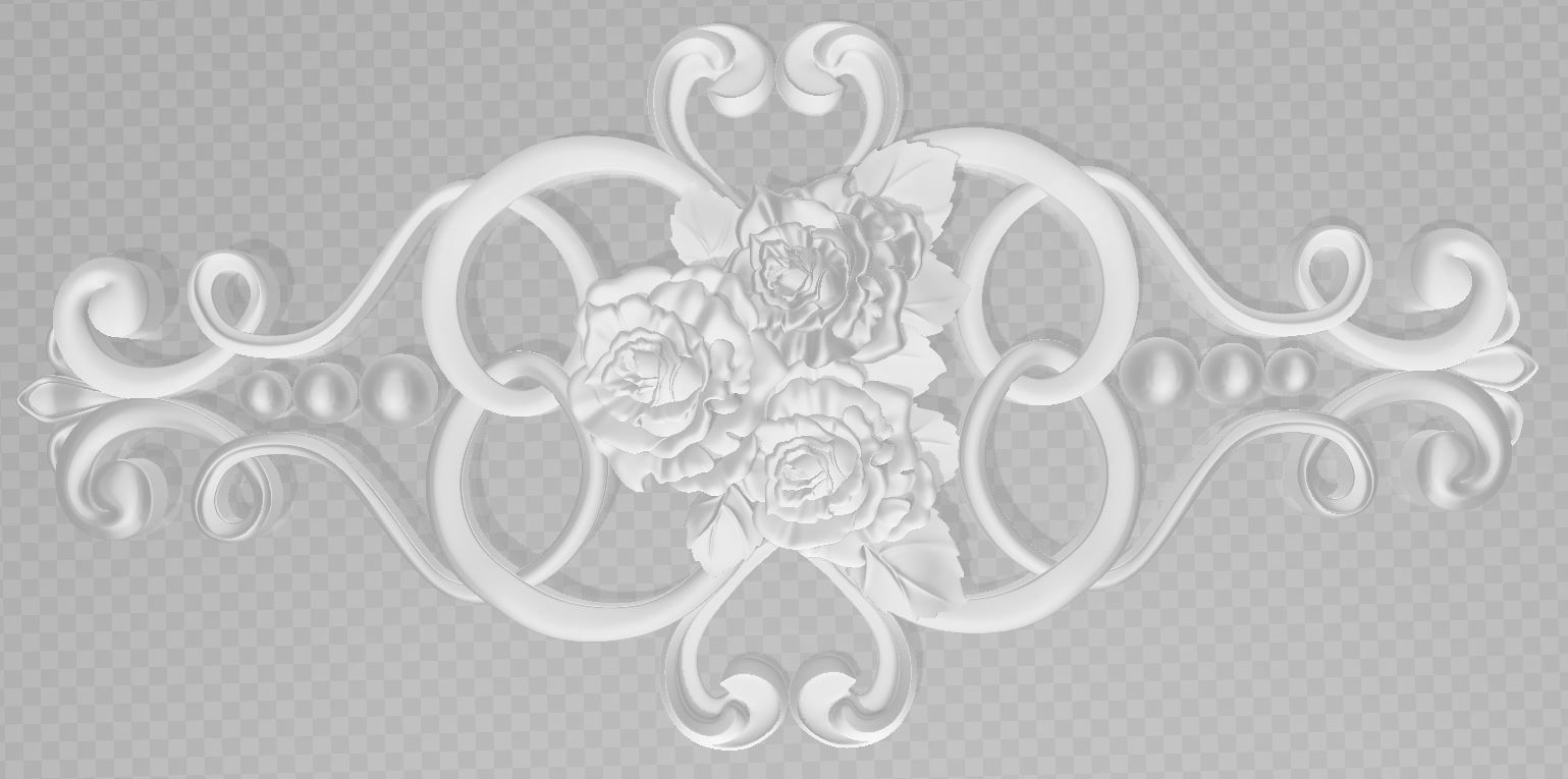 uzor cnc 3d print 3D model 3D printable | CGTrader