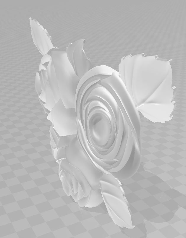 roza cnc 3d print 3D model 3D printable | CGTrader
