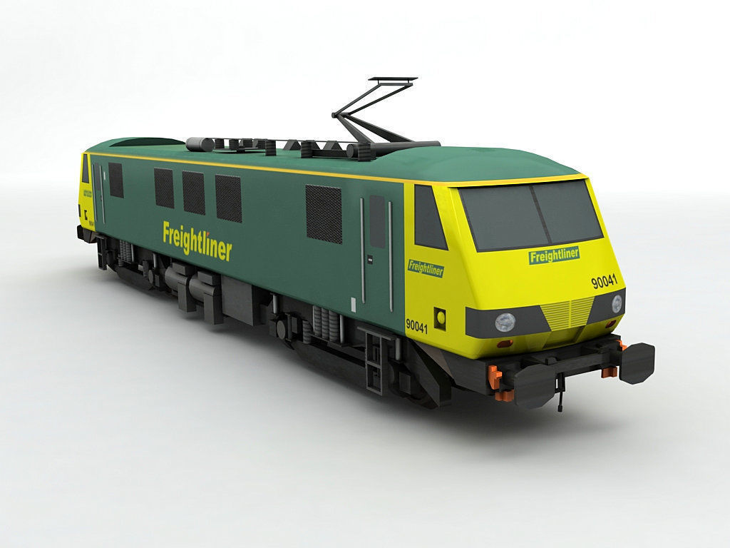 3D model Class 90 Locomotive Freightliner VR / AR / low-poly | CGTrader