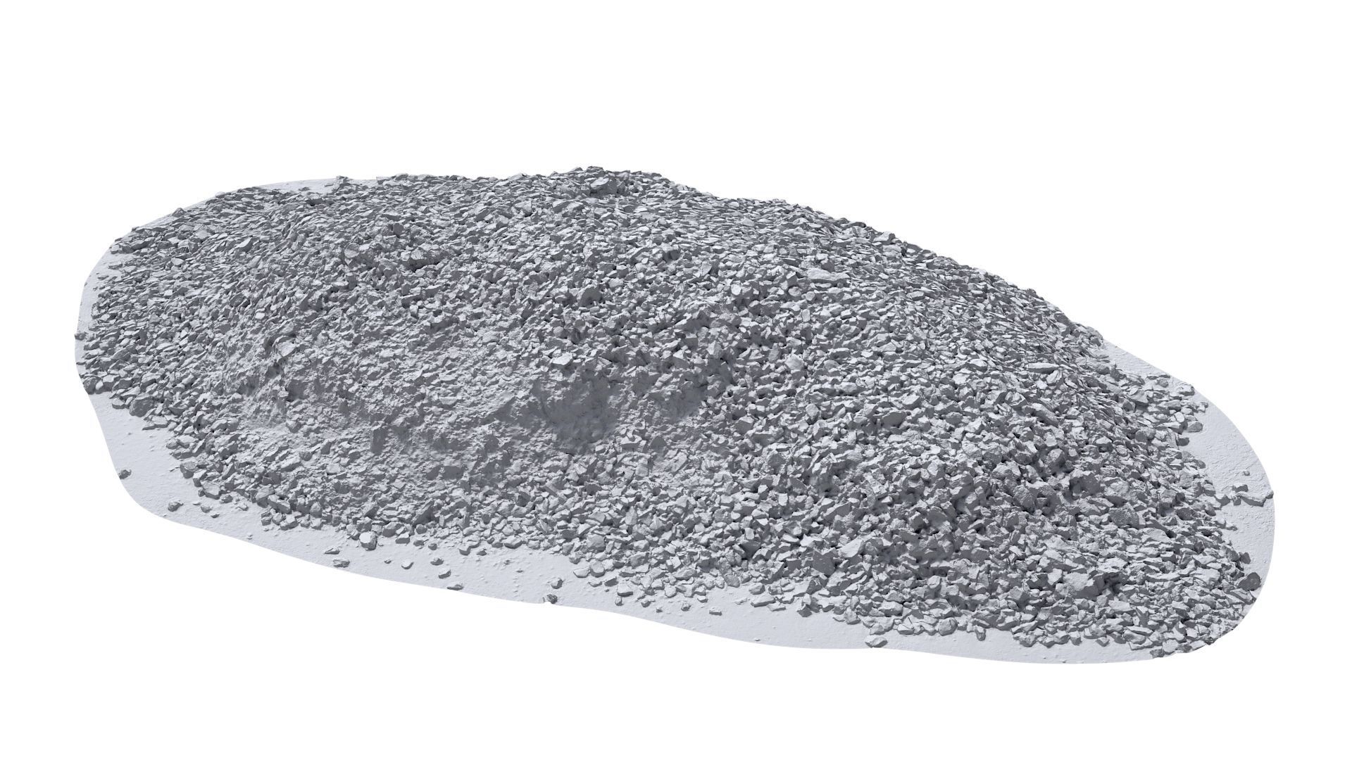 3D model Pile of rubble scan 44 VR / AR / low-poly | CGTrader