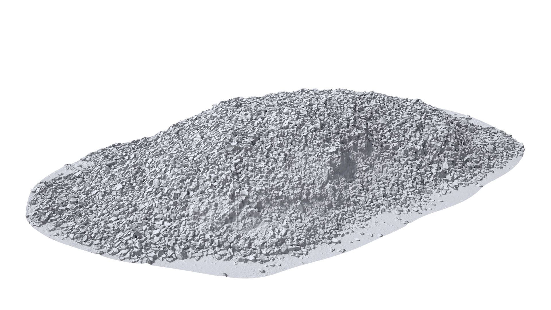 3D model Pile of rubble scan 44 VR / AR / low-poly | CGTrader