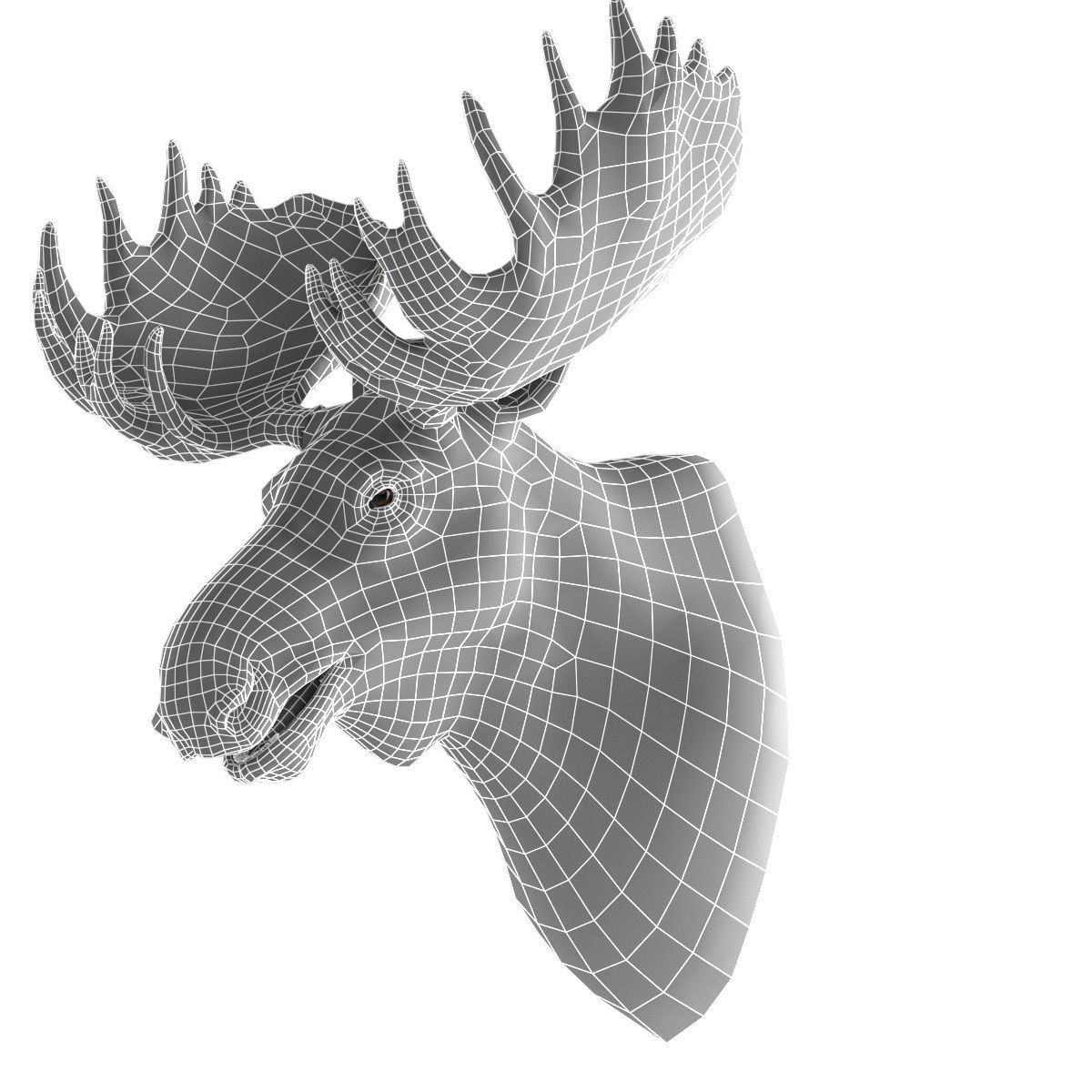 Elk Head 3D model | CGTrader