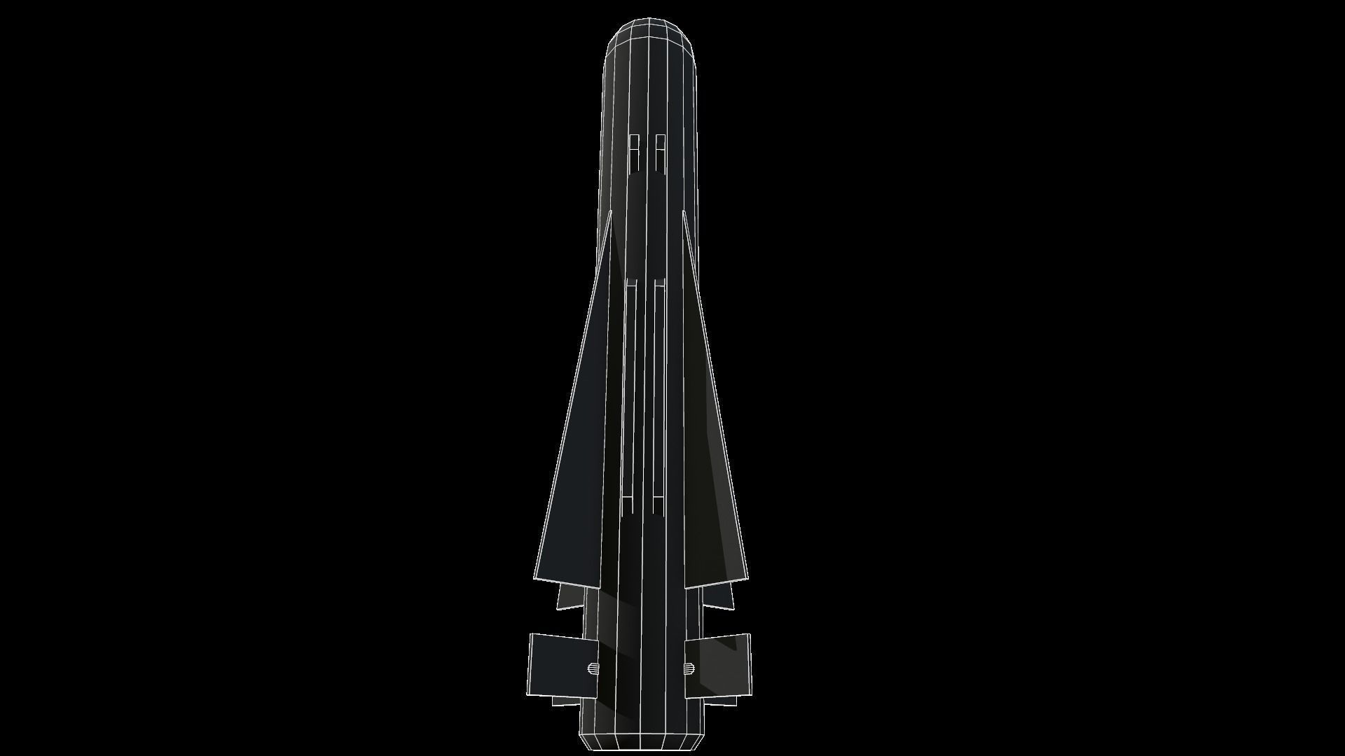 3D model Missile maverick agm 65g Rocket VR / AR / low-poly | CGTrader