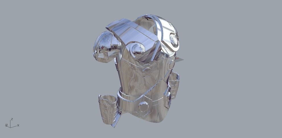 MCU Odins ARMOR from Thor Movie 3D model 3D printable | CGTrader
