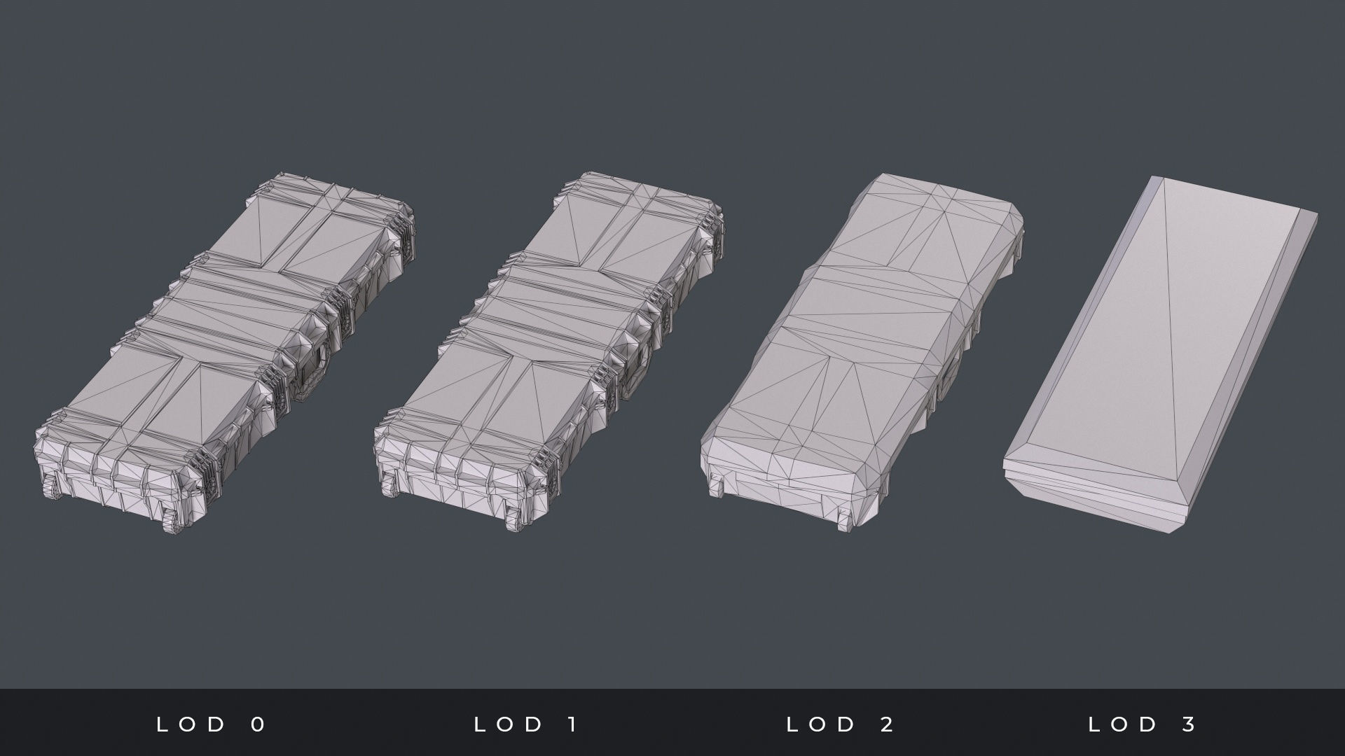 3D model AR15 - Animated FPS Weapon for Unreal Engine VR / AR / low ...