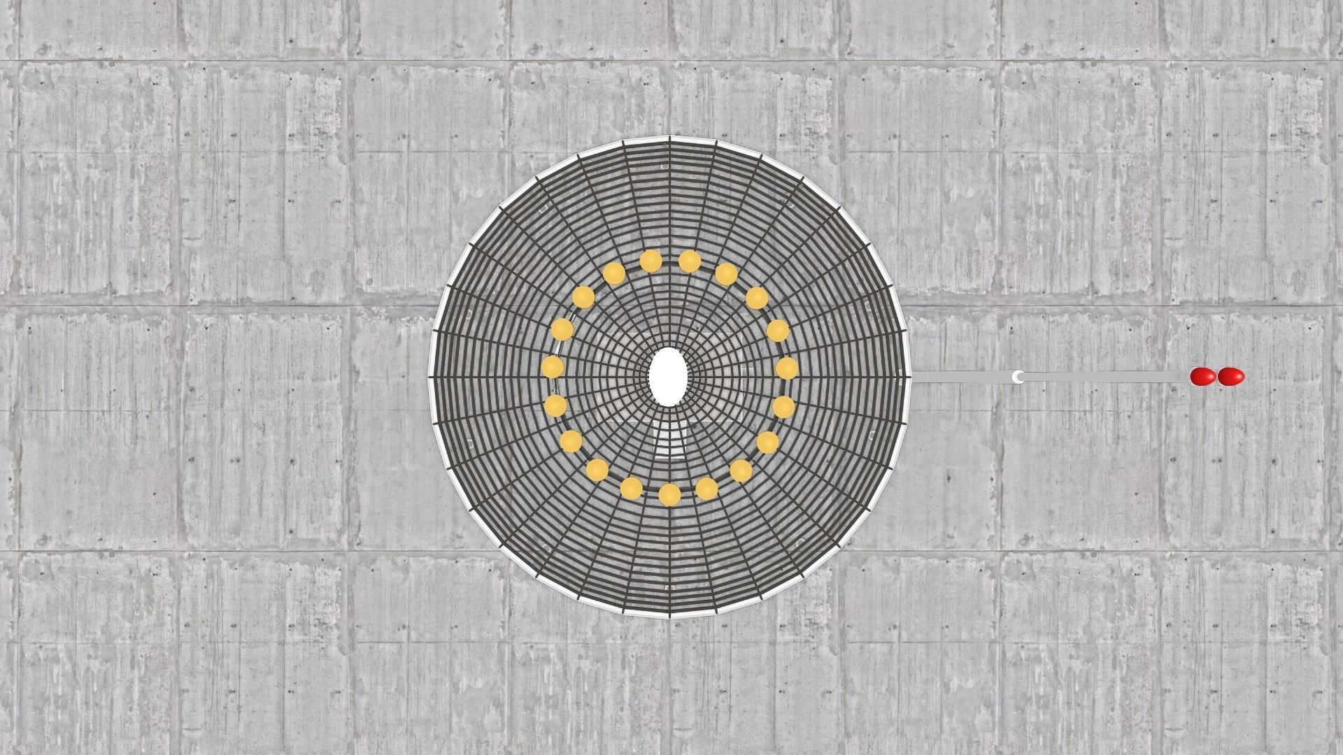 Radio beacon VOR 3D model | CGTrader