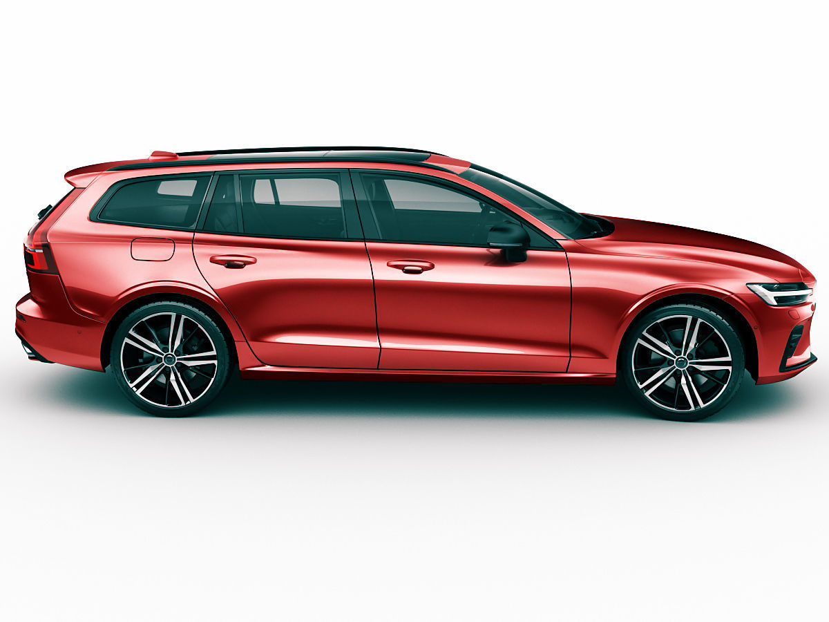 Volvo R-Design V60 2019 3D model | CGTrader