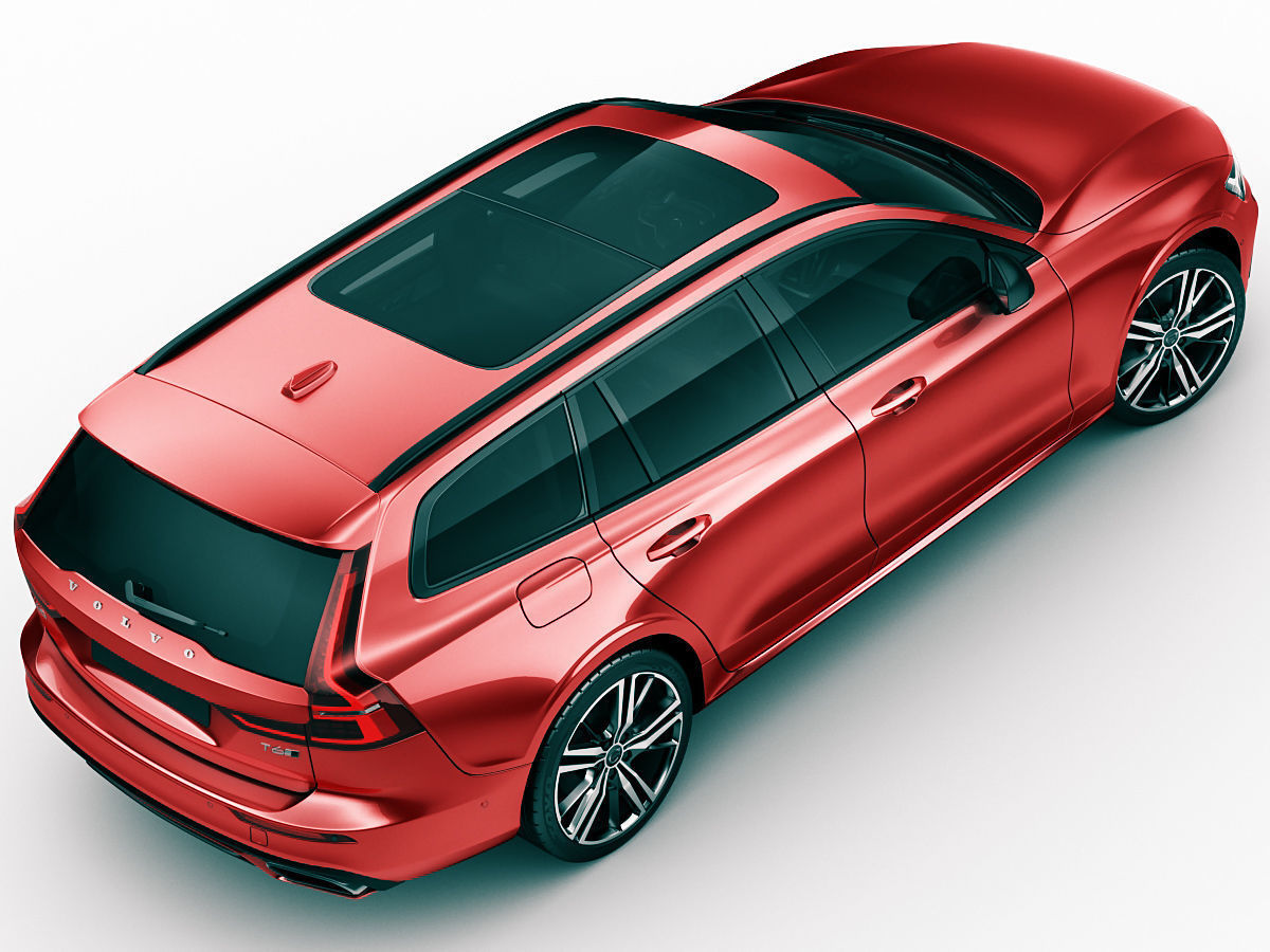 Volvo R-Design V60 2019 3D model | CGTrader