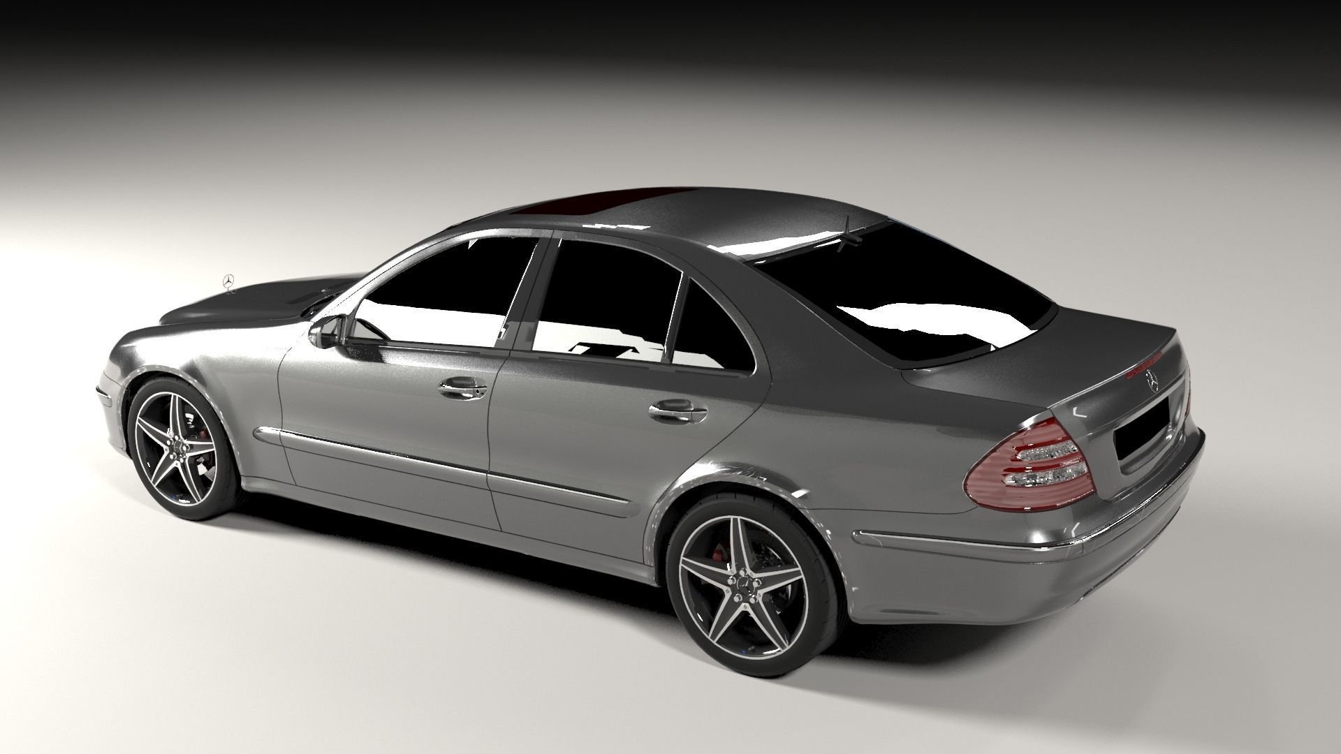 Mercedes W211 3D model | CGTrader