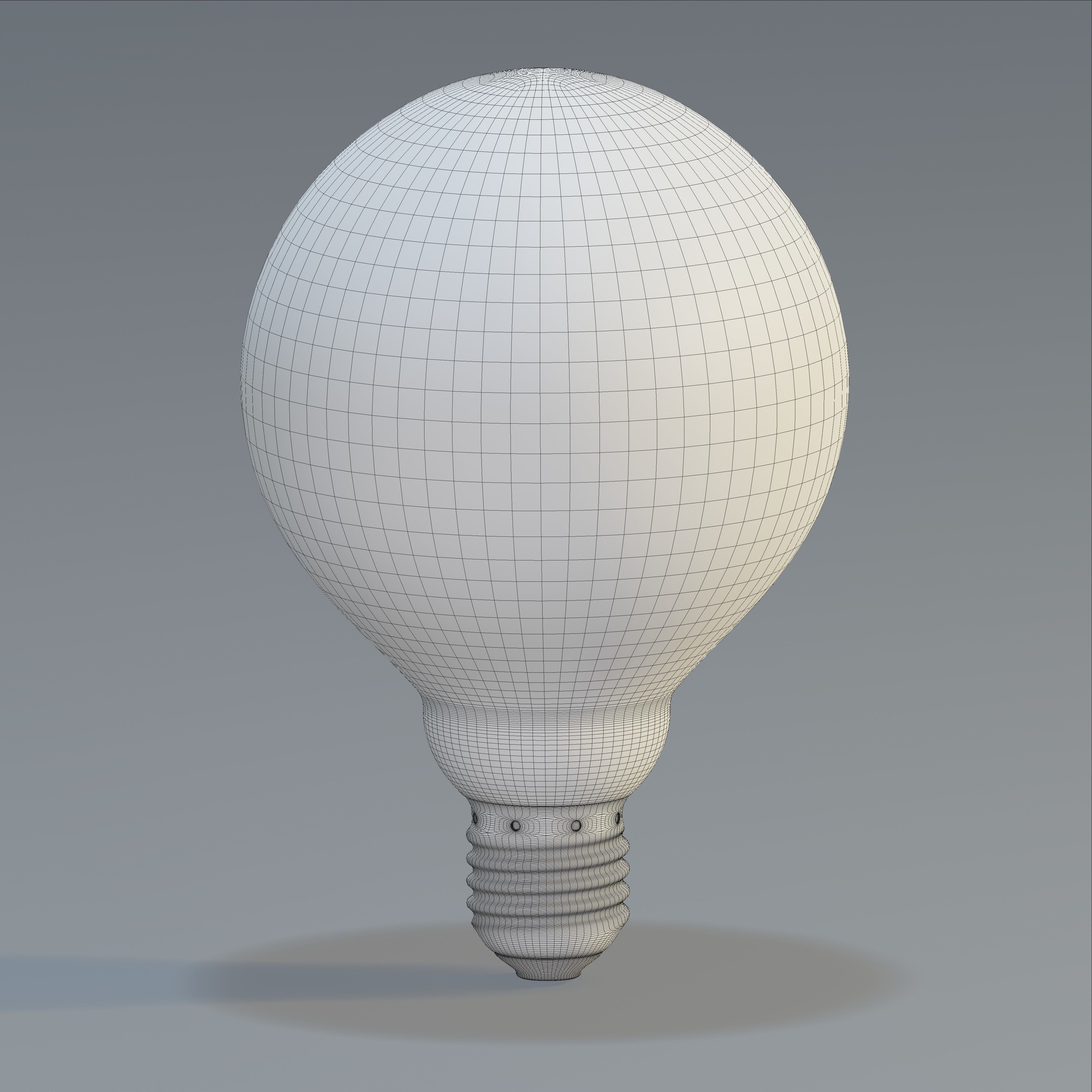 3D model LED globe shape bulb VR / AR / low-poly | CGTrader