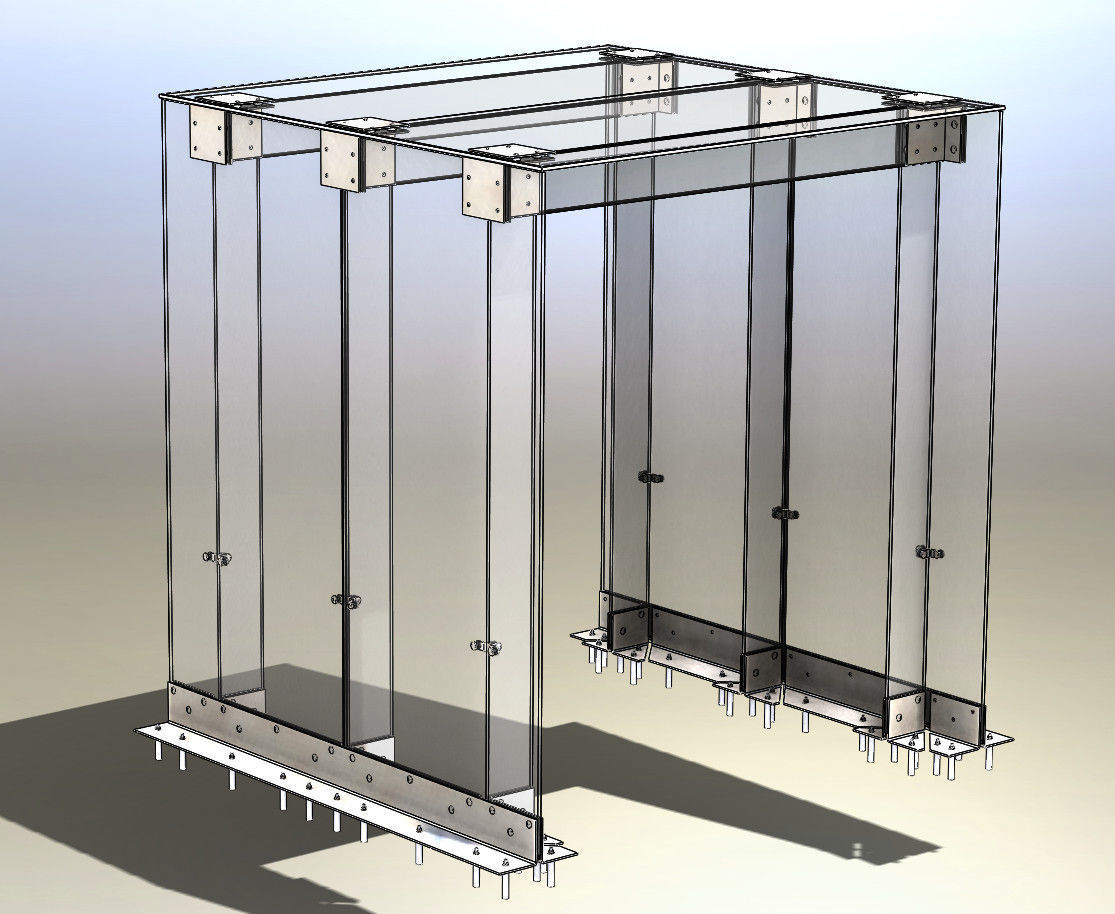 Glass arch or glass visor 3D model | CGTrader