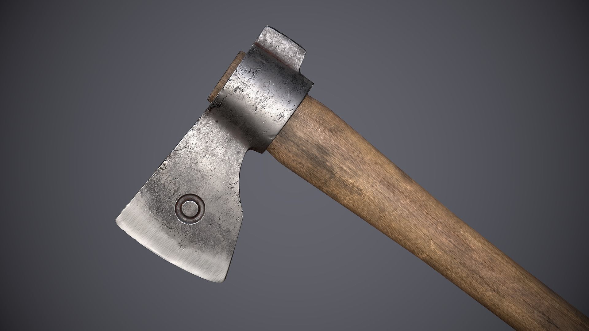 3D model Old Axe 1 VR / AR / low-poly | CGTrader