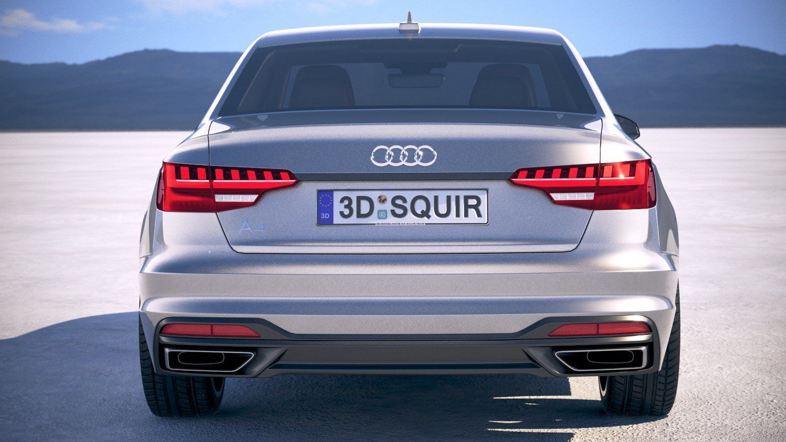 Audi A4 Sedan 2020 3D model | CGTrader