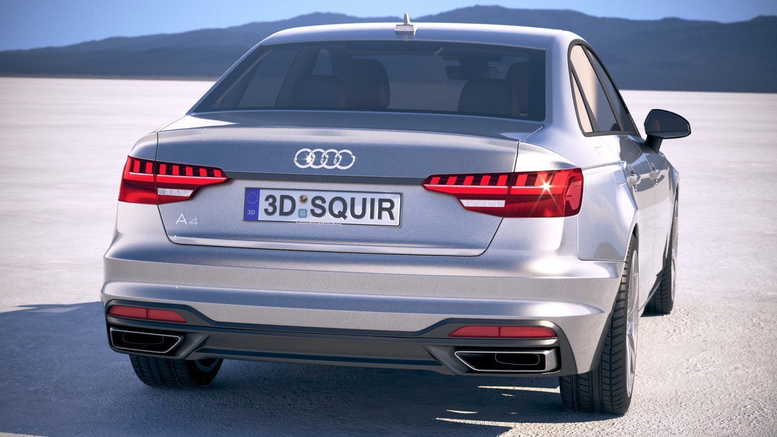 Audi A4 Sedan 2020 3D model | CGTrader