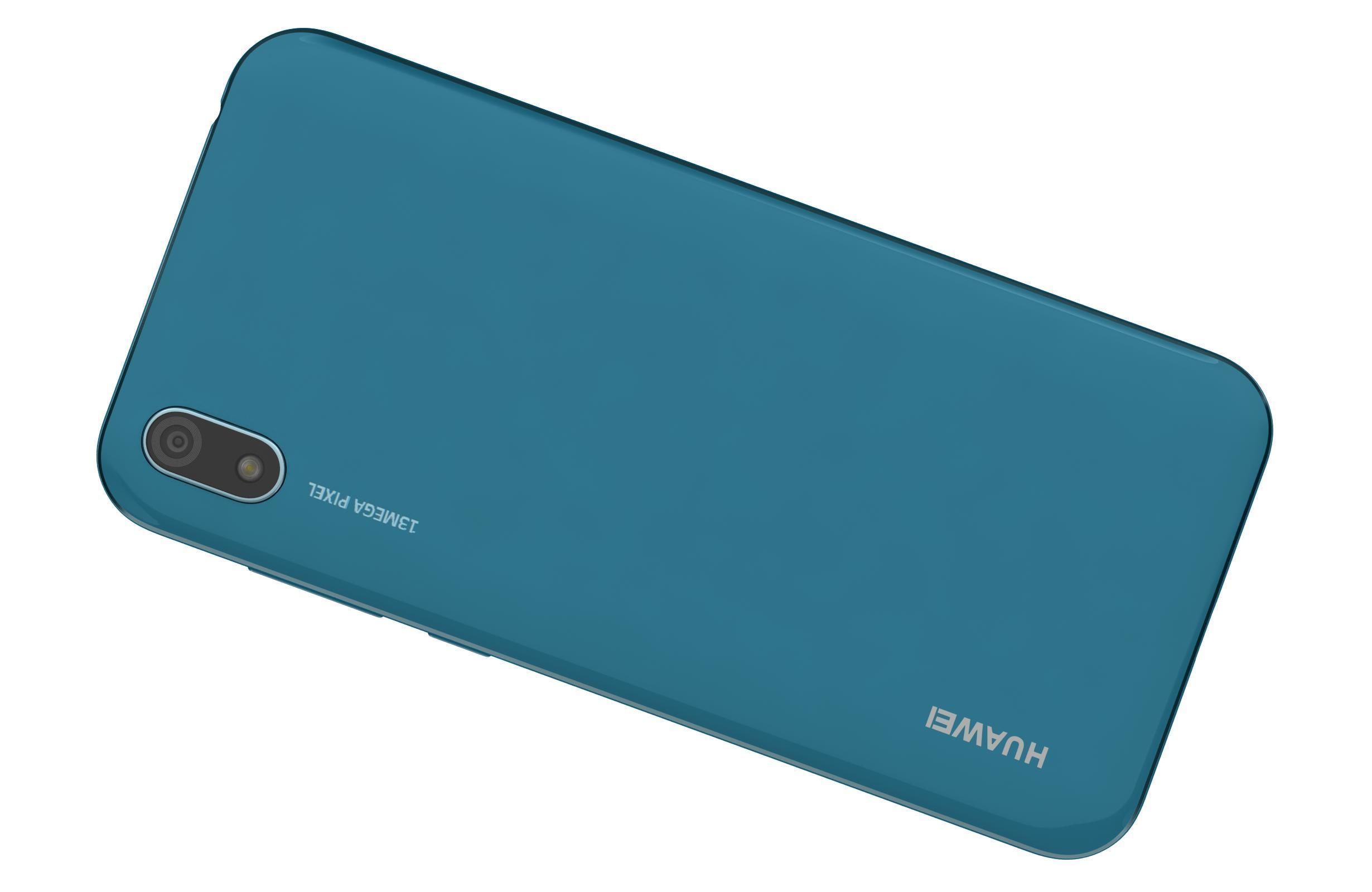Huawei Y5 2019 Sapphire Blue 3D model | CGTrader