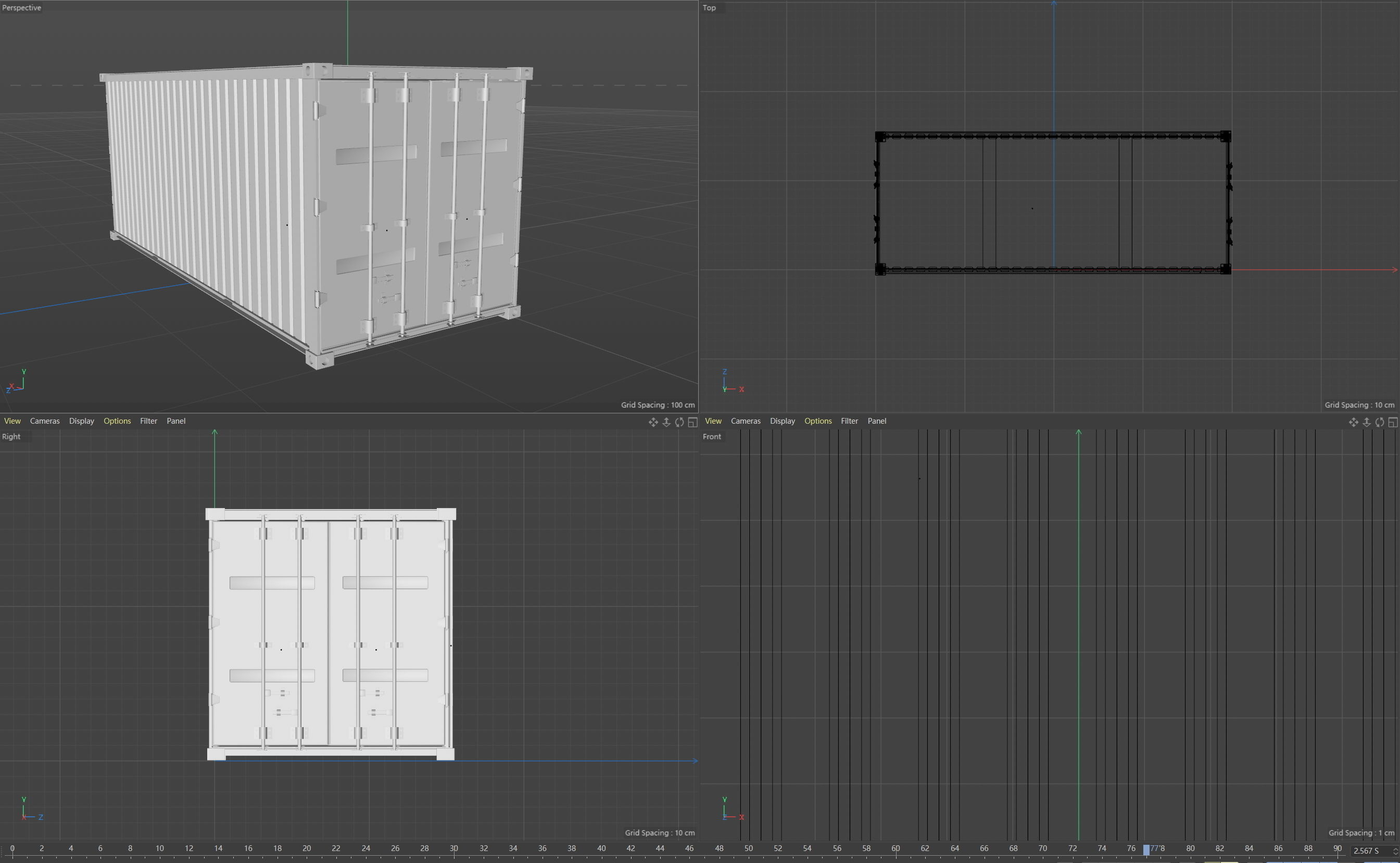 Shipping Container industry container BOX 3D Model 3D model | CGTrader
