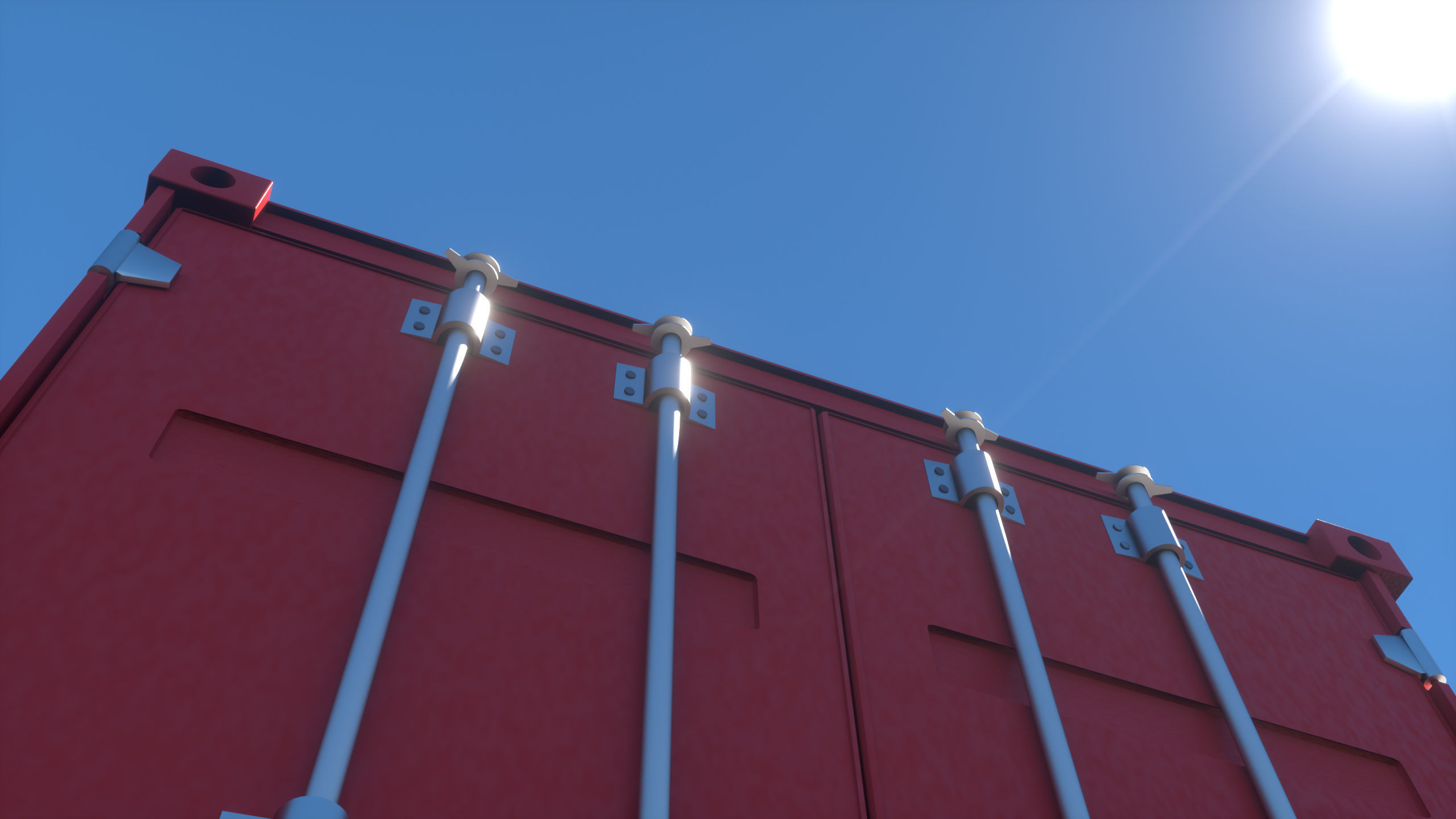 Shipping Container industry container BOX 3D Model 3D model | CGTrader