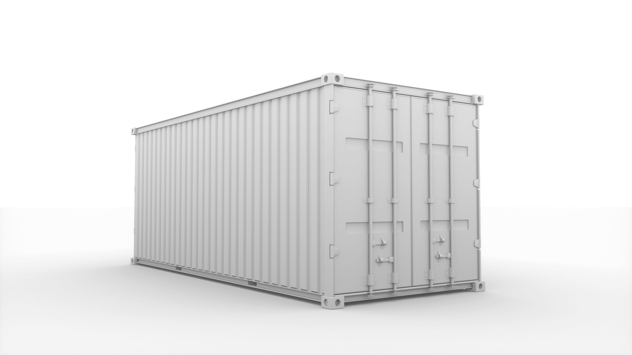 Shipping Container industry container BOX 3D Model 3D model | CGTrader