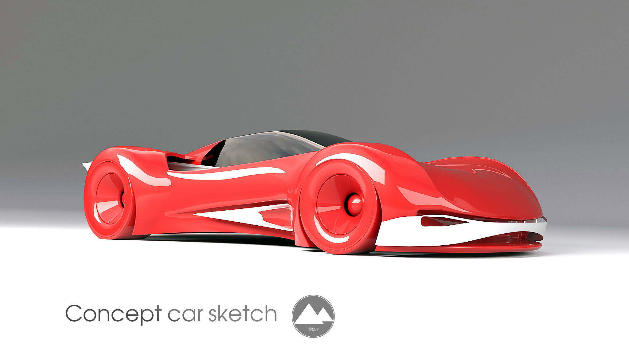 3D model Concept car sketch 3D model | CGTrader