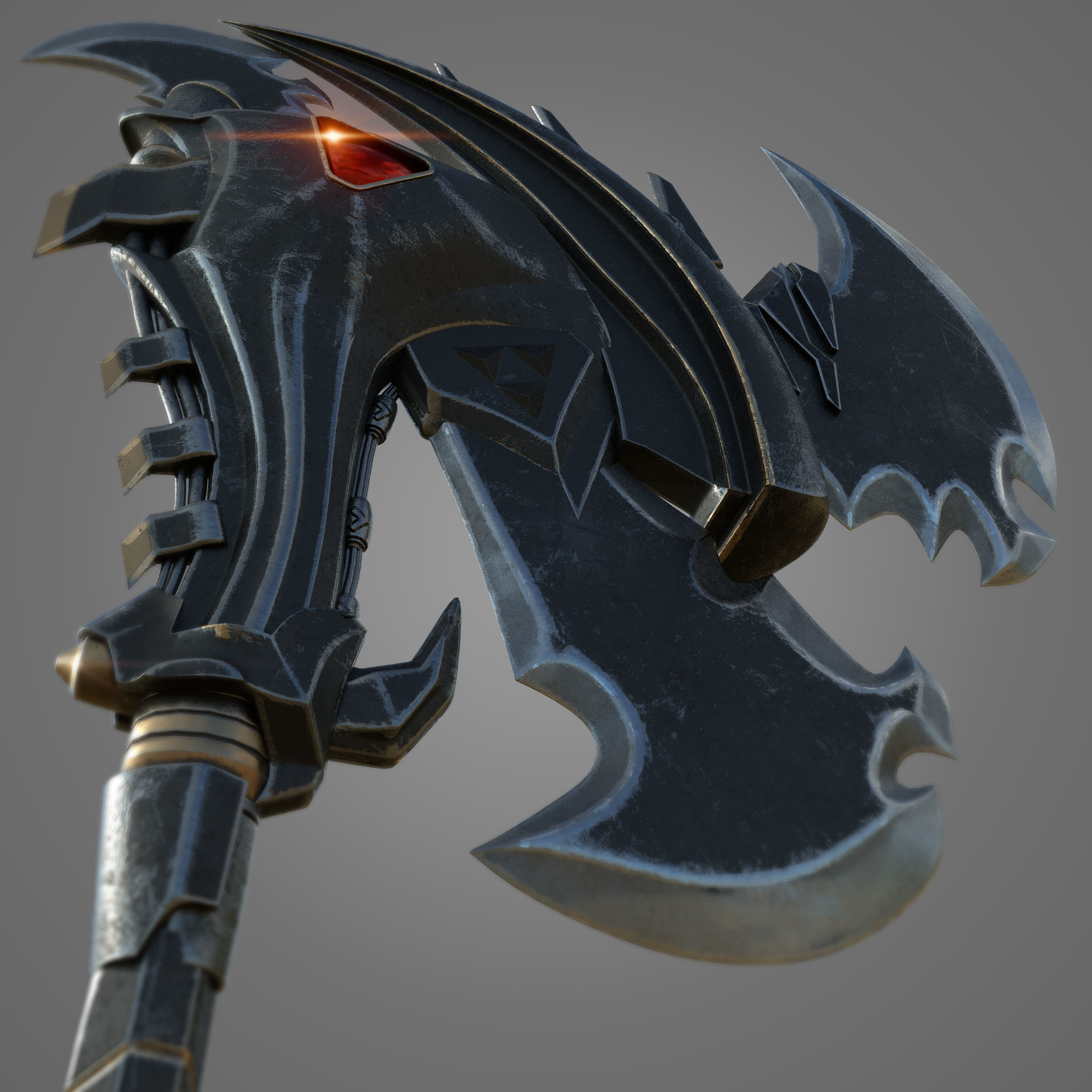 Model Legendary Revenant weapon high poly 3D model | CGTrader