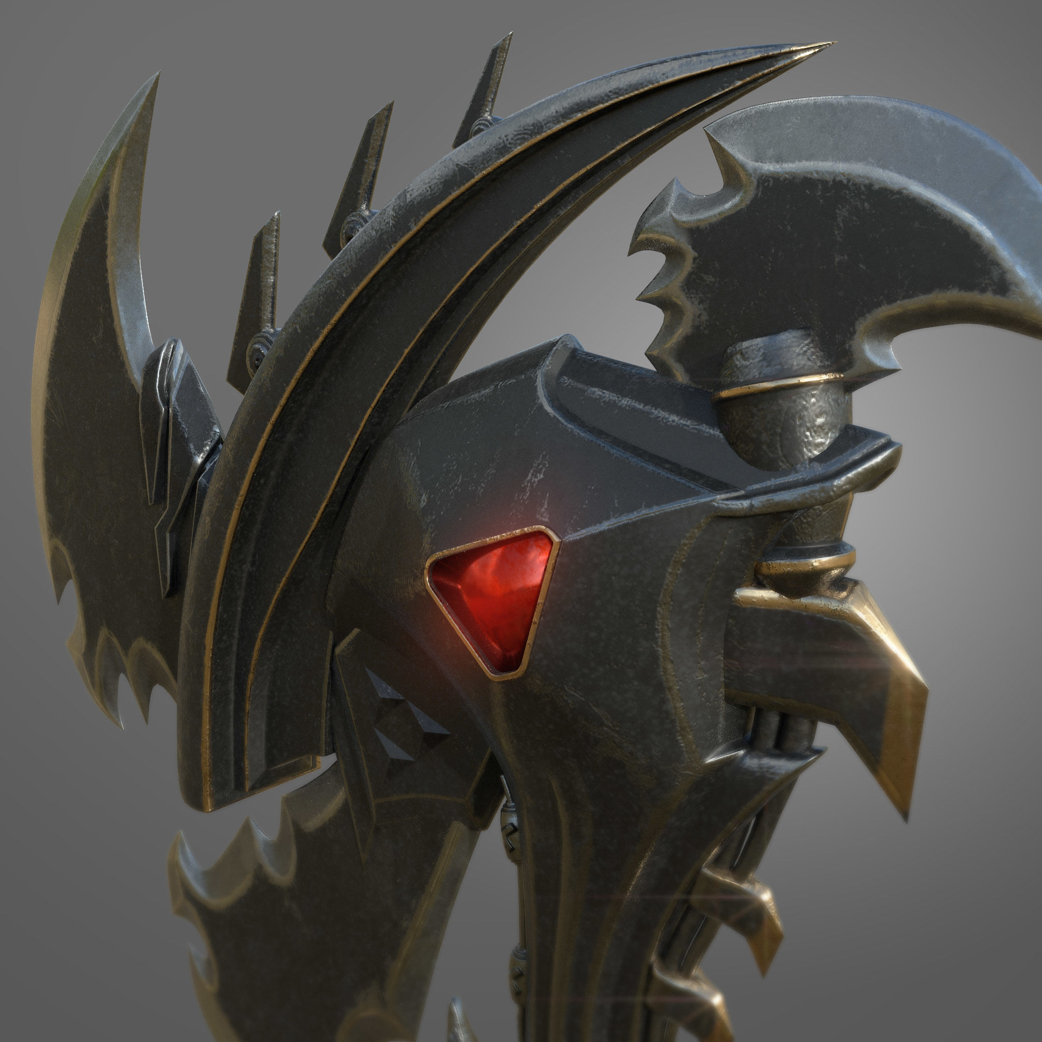 Model Legendary Revenant weapon high poly 3D model | CGTrader