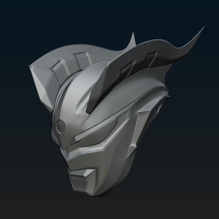 Ultraman Zero 3d Mask 3D model 3D printable | CGTrader