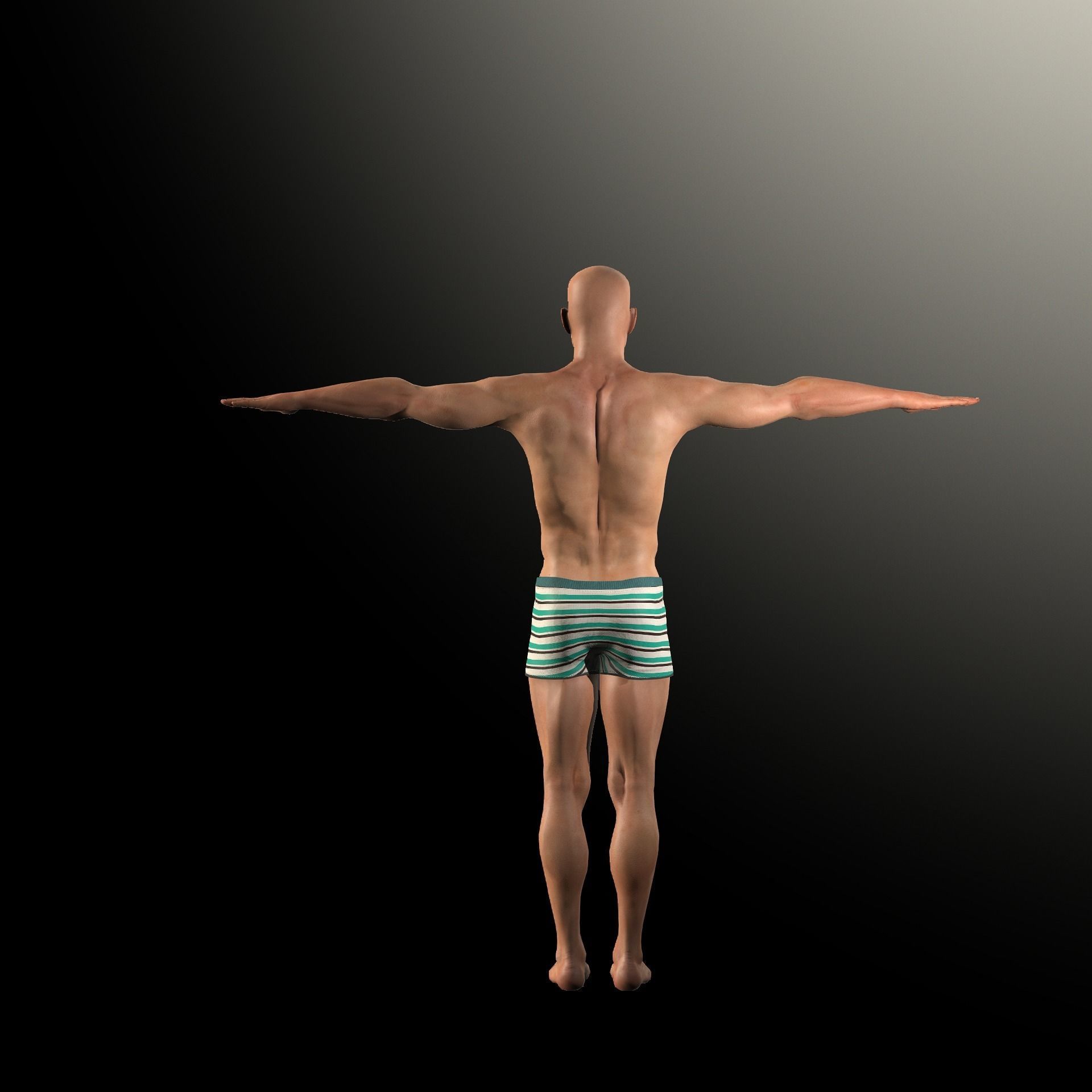 high poly male character 3D model | CGTrader