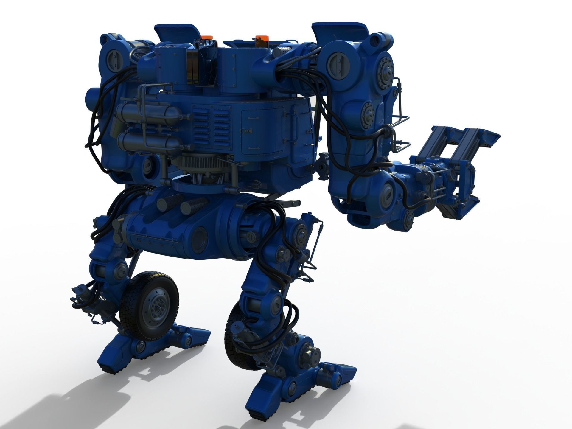 Sci-Fi robot Worker Powerloader 3D model | CGTrader