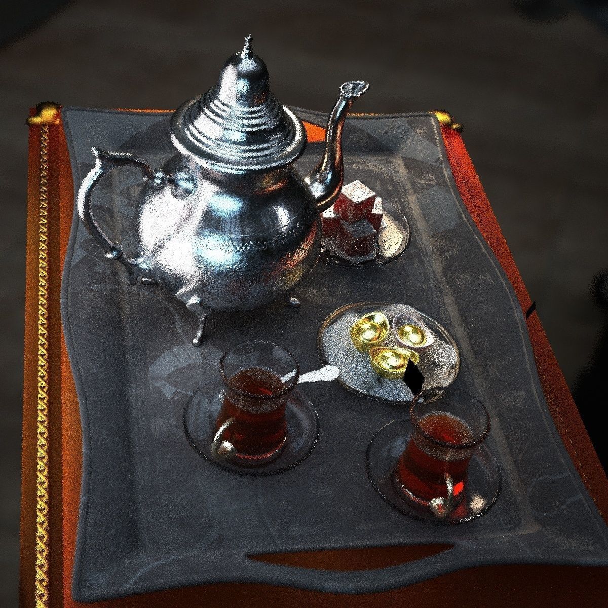 Chinese tea pot 3D model | CGTrader