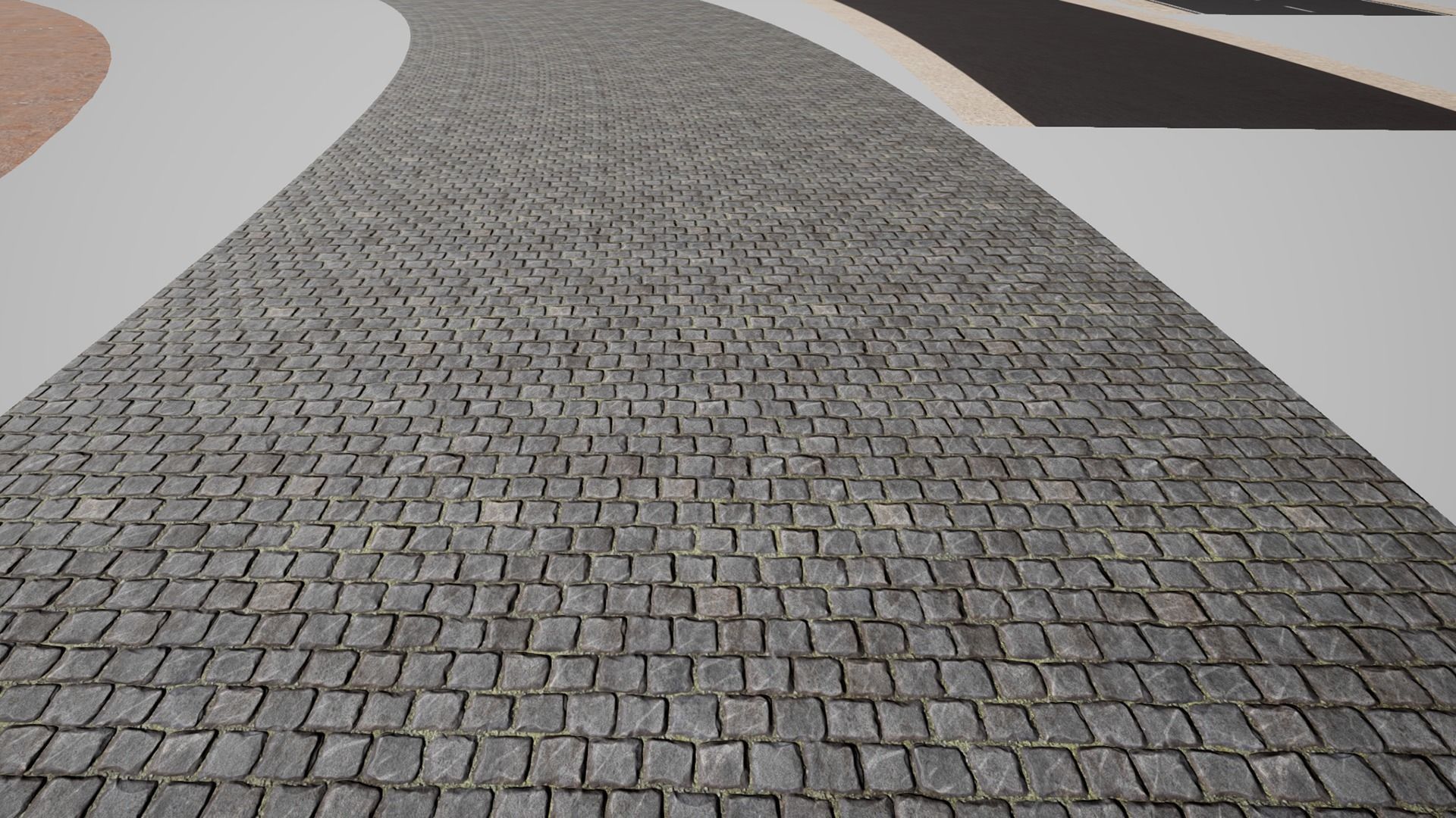 3D model Advanced Road Materials - UE4 VR / AR / low-poly | CGTrader