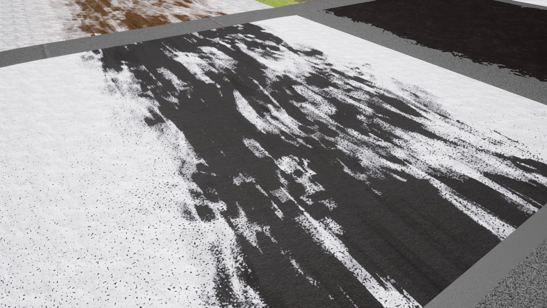 3D model Advanced Road Materials - UE4 VR / AR / low-poly | CGTrader