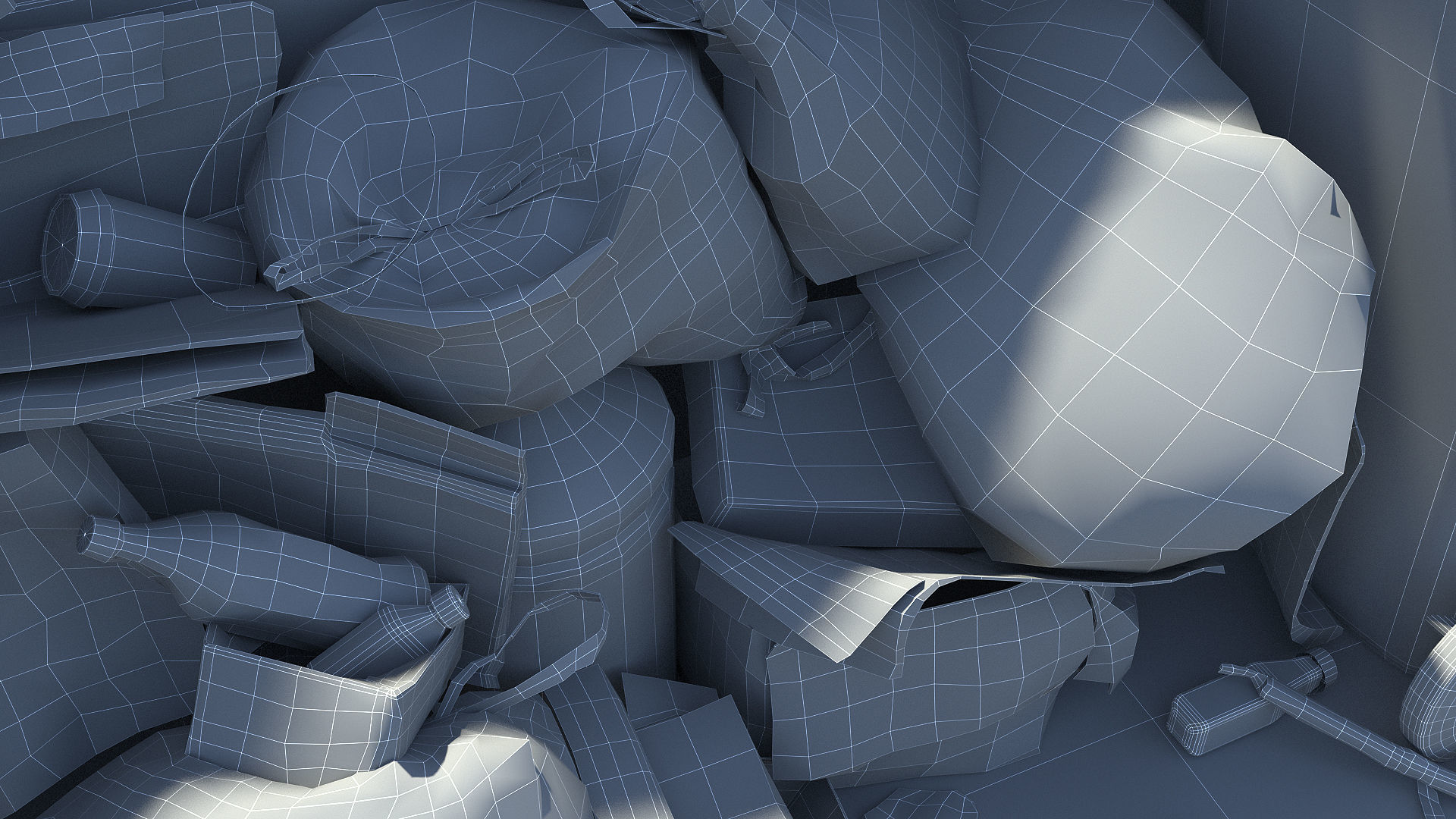 Trash Garbage Photogrammetry 3D Scan 8K 3D model | CGTrader