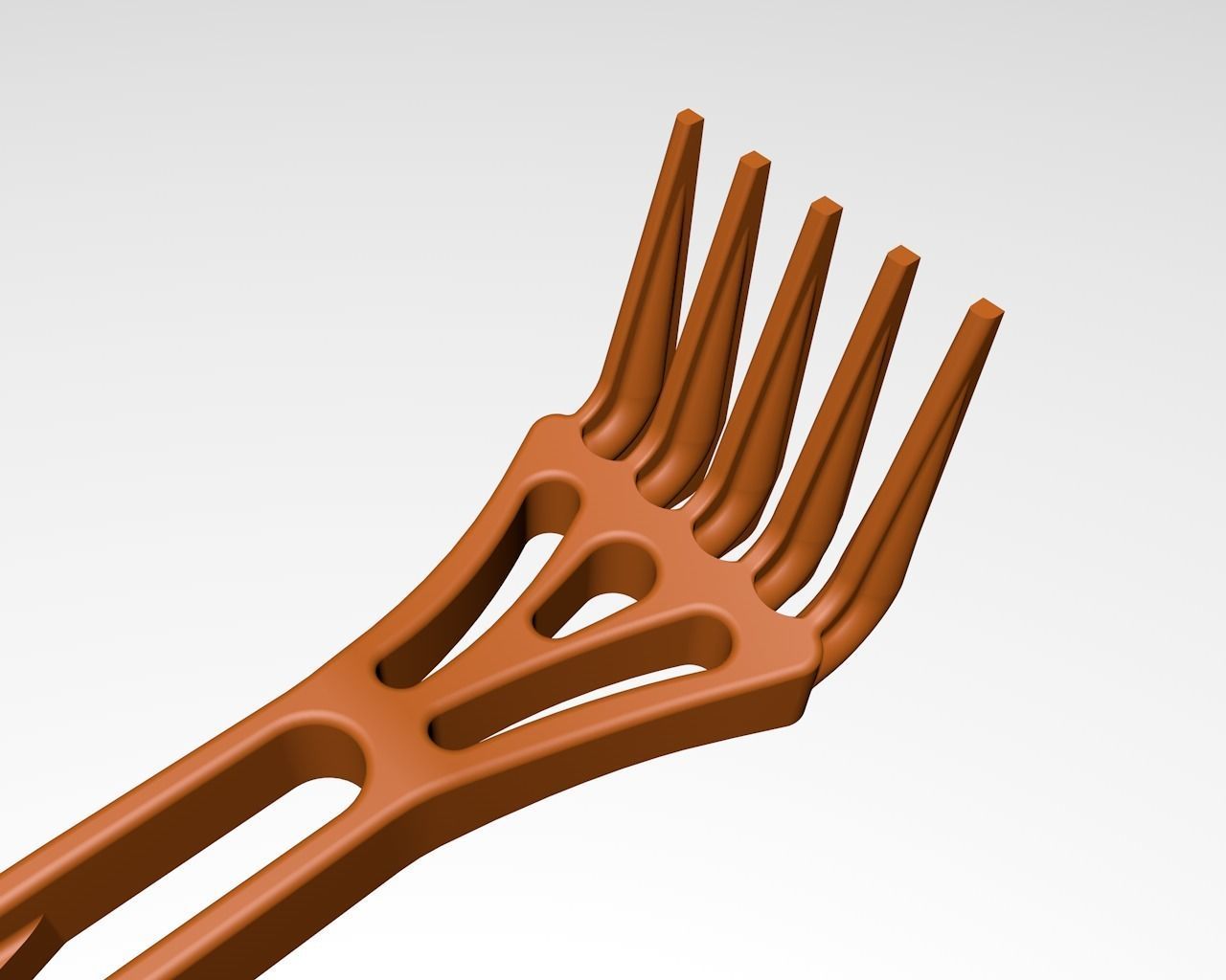 Back scratcher for any use free 3D model 3D printable | CGTrader