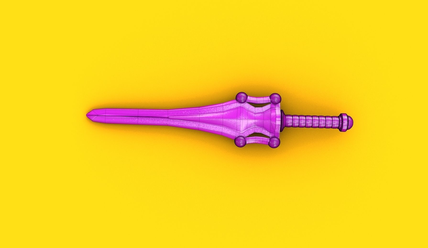 MOTU HE-MAN and SHE-RA Sword 3D model | CGTrader