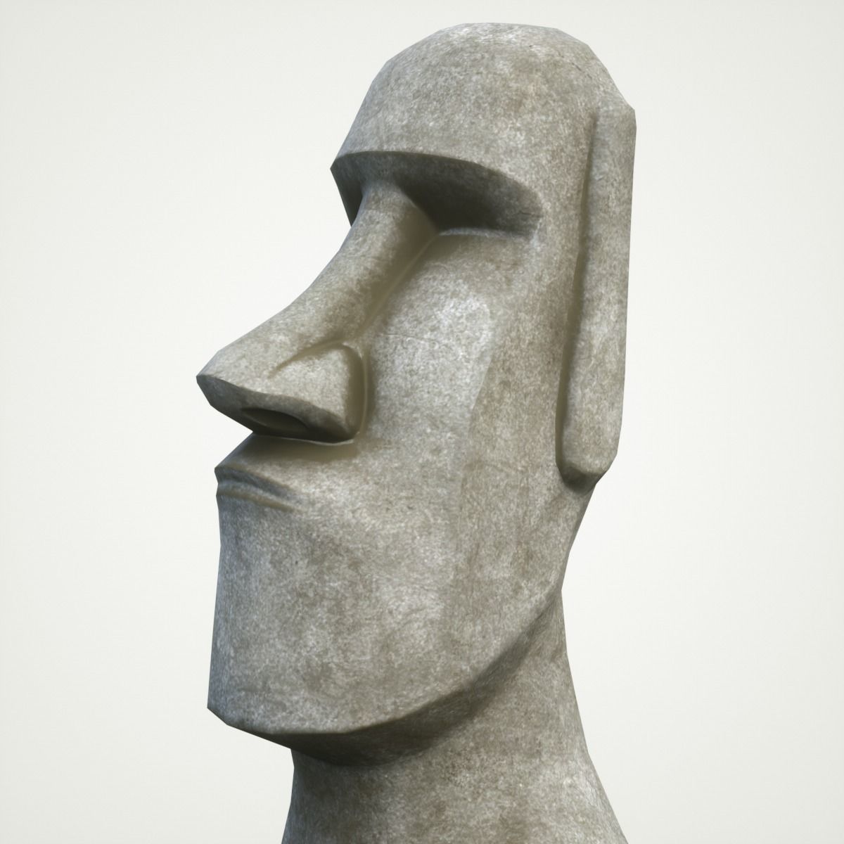 3D model Moai statue 4k Bonus Printable VR / AR / low-poly | CGTrader
