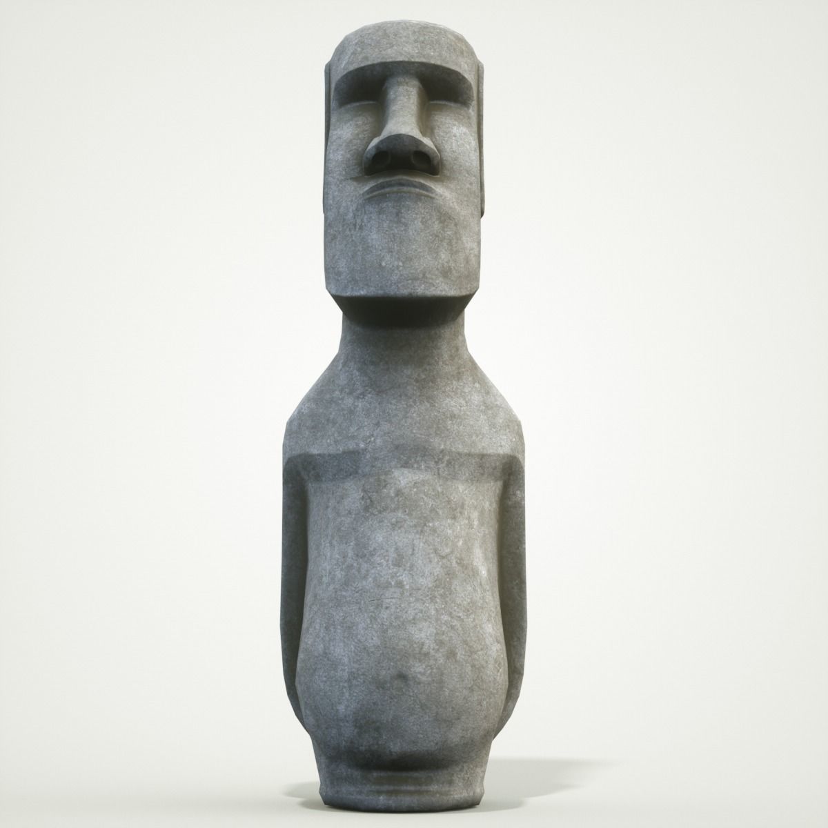 3D model Moai statue 4k Bonus Printable VR / AR / low-poly | CGTrader