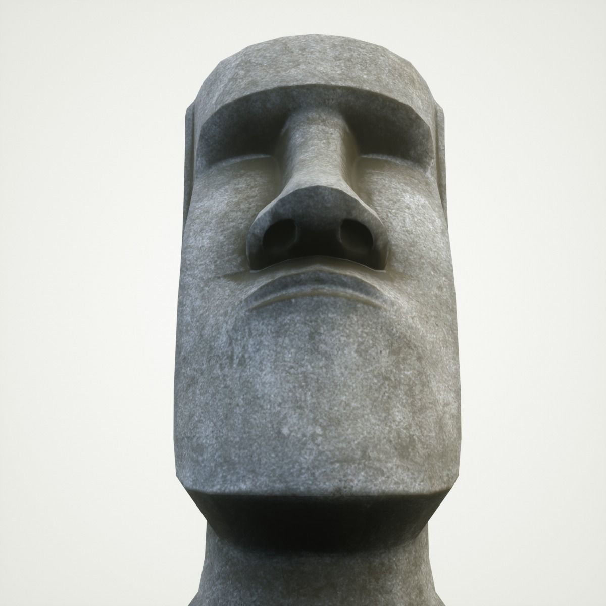 3D model Moai statue 4k Bonus Printable VR / AR / low-poly | CGTrader