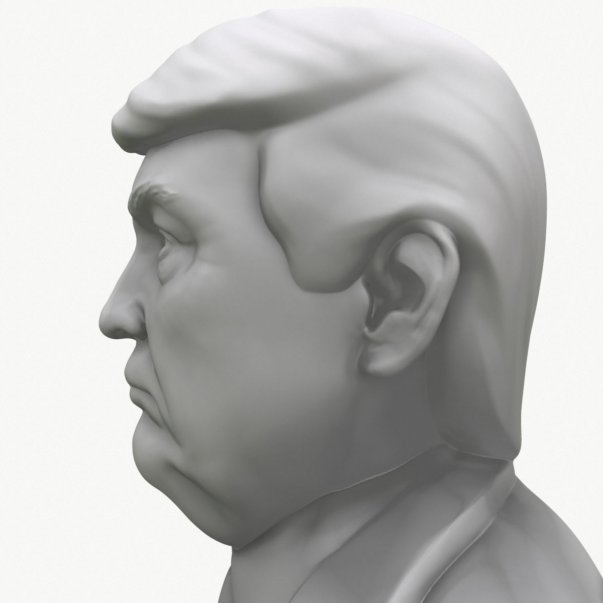 Donald Trump Bust Ready to Print 3D model 3D printable | CGTrader